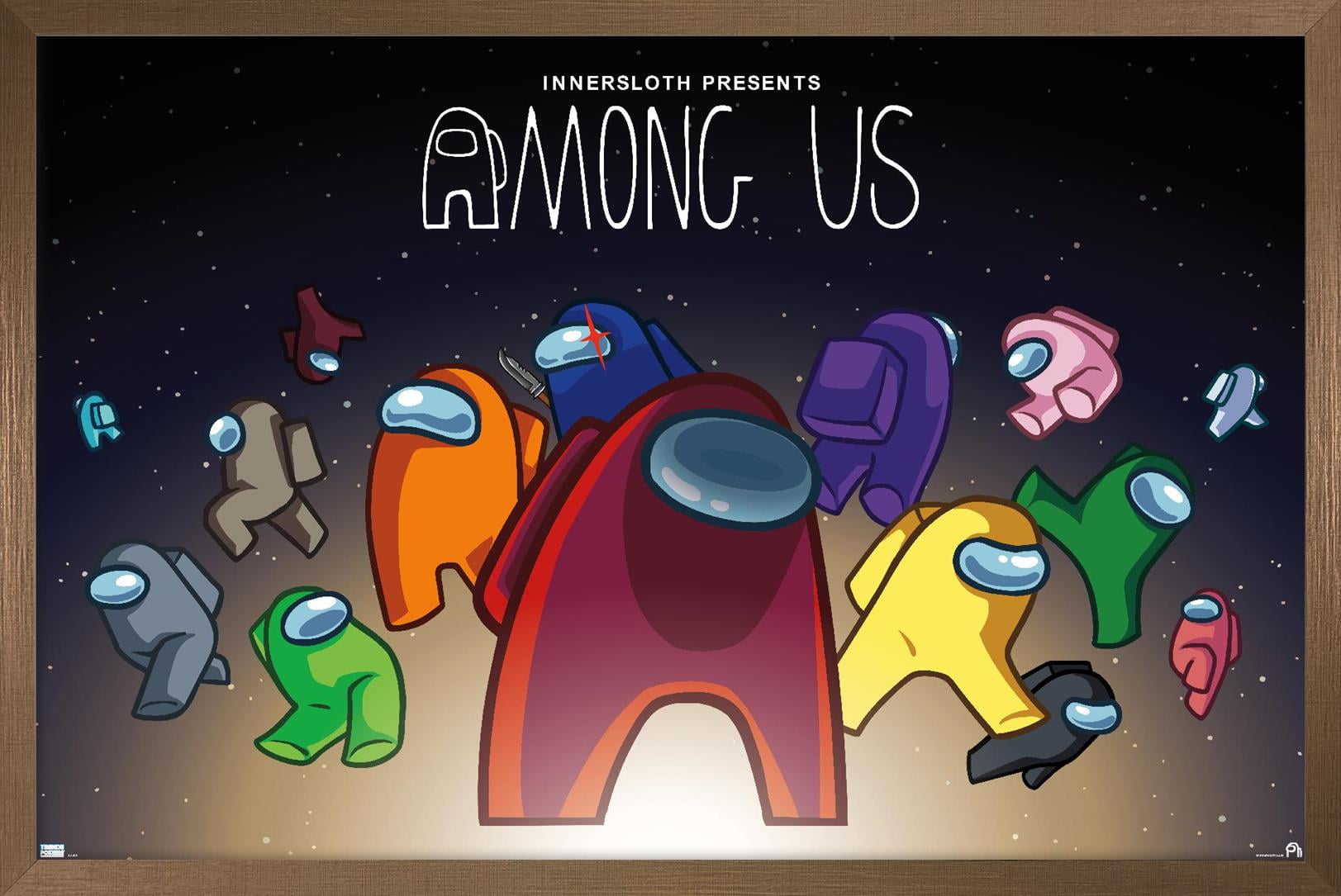 Among Us - Space Wall Poster, 22.375" x 34" Framed - Walmart.com