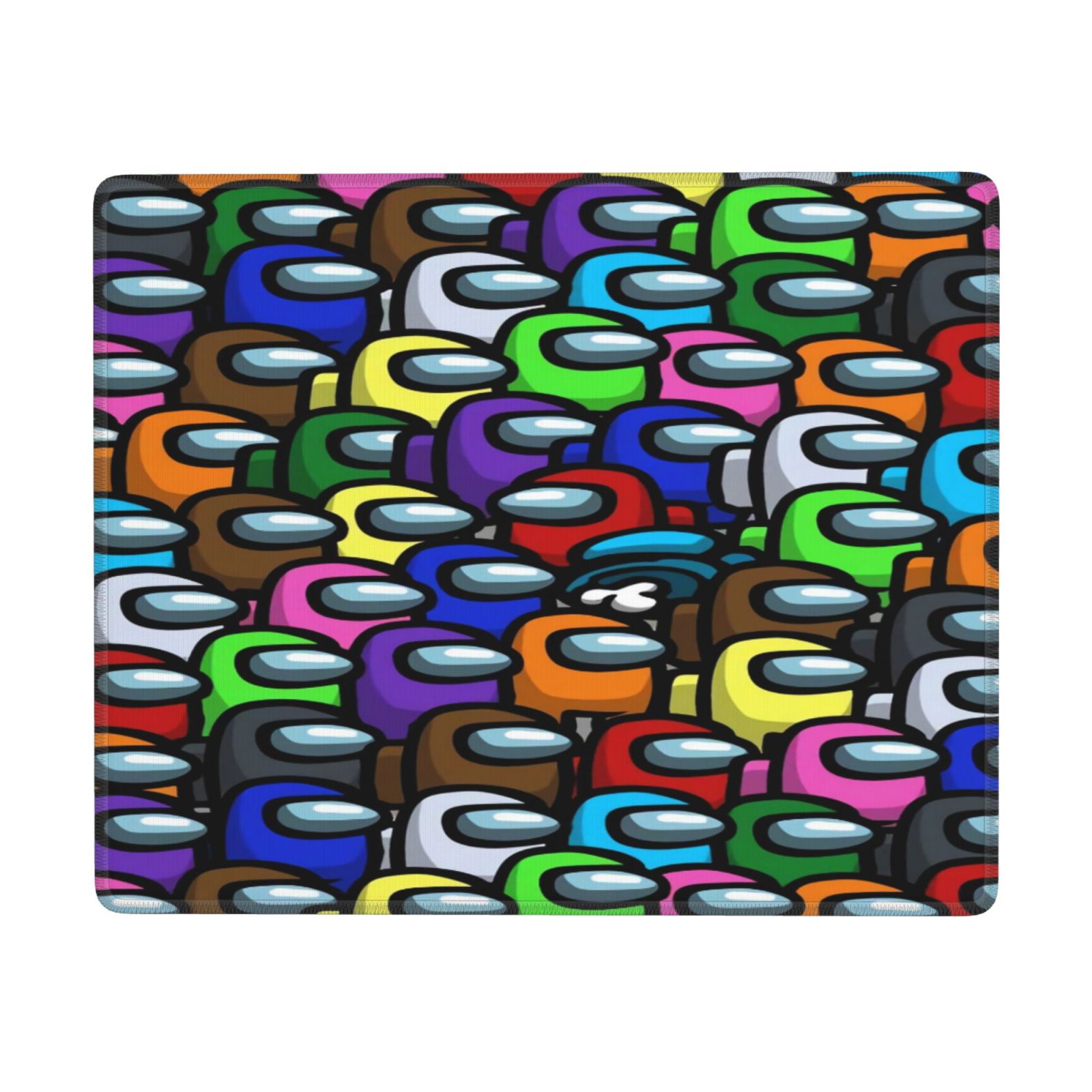 Among Us Square Mouse Pad, Cloth with Rubberized Base Mouse Mat for ...