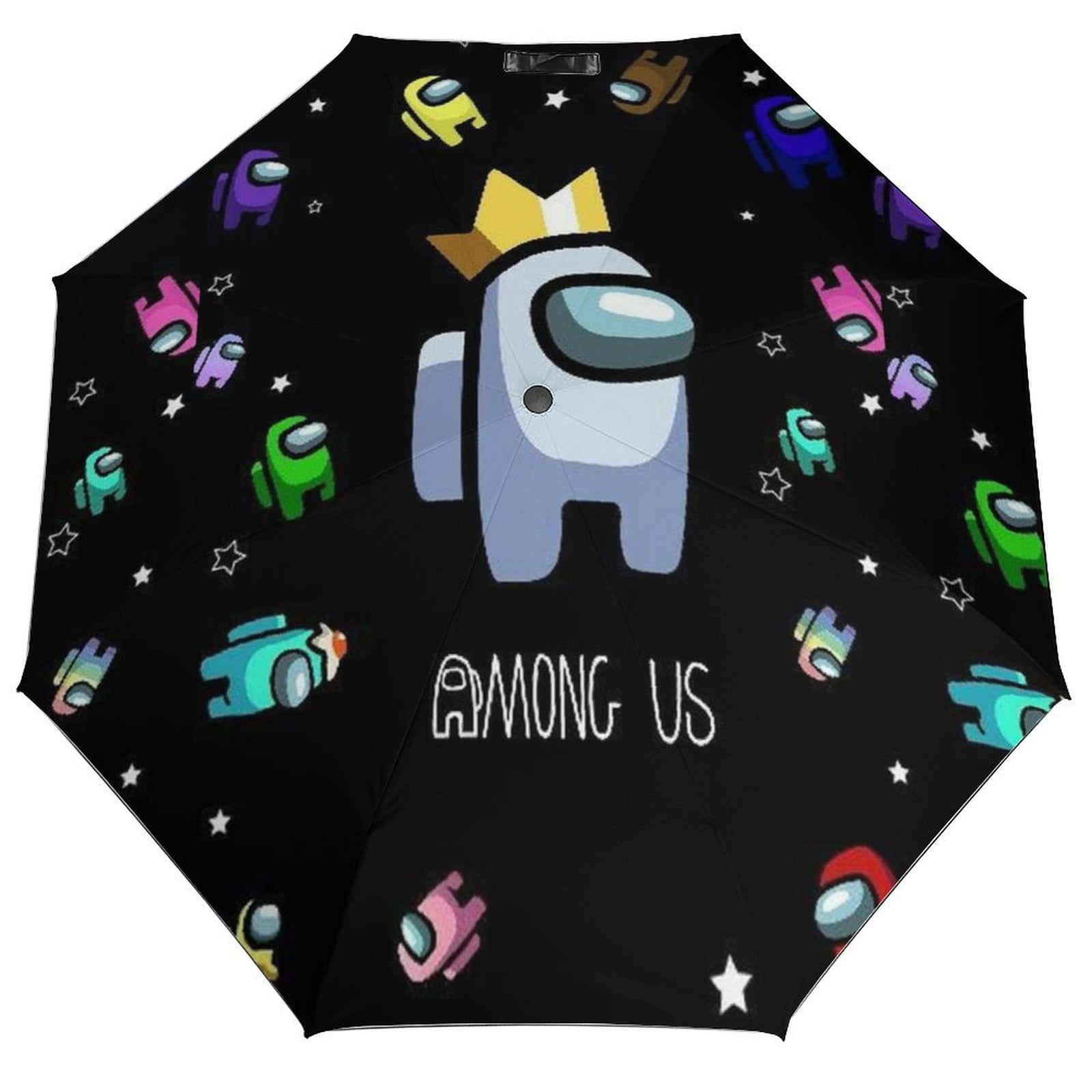 Among Us Sun umbrella Automatic Open/Close Sun Rain Travel Umbrella UV ...