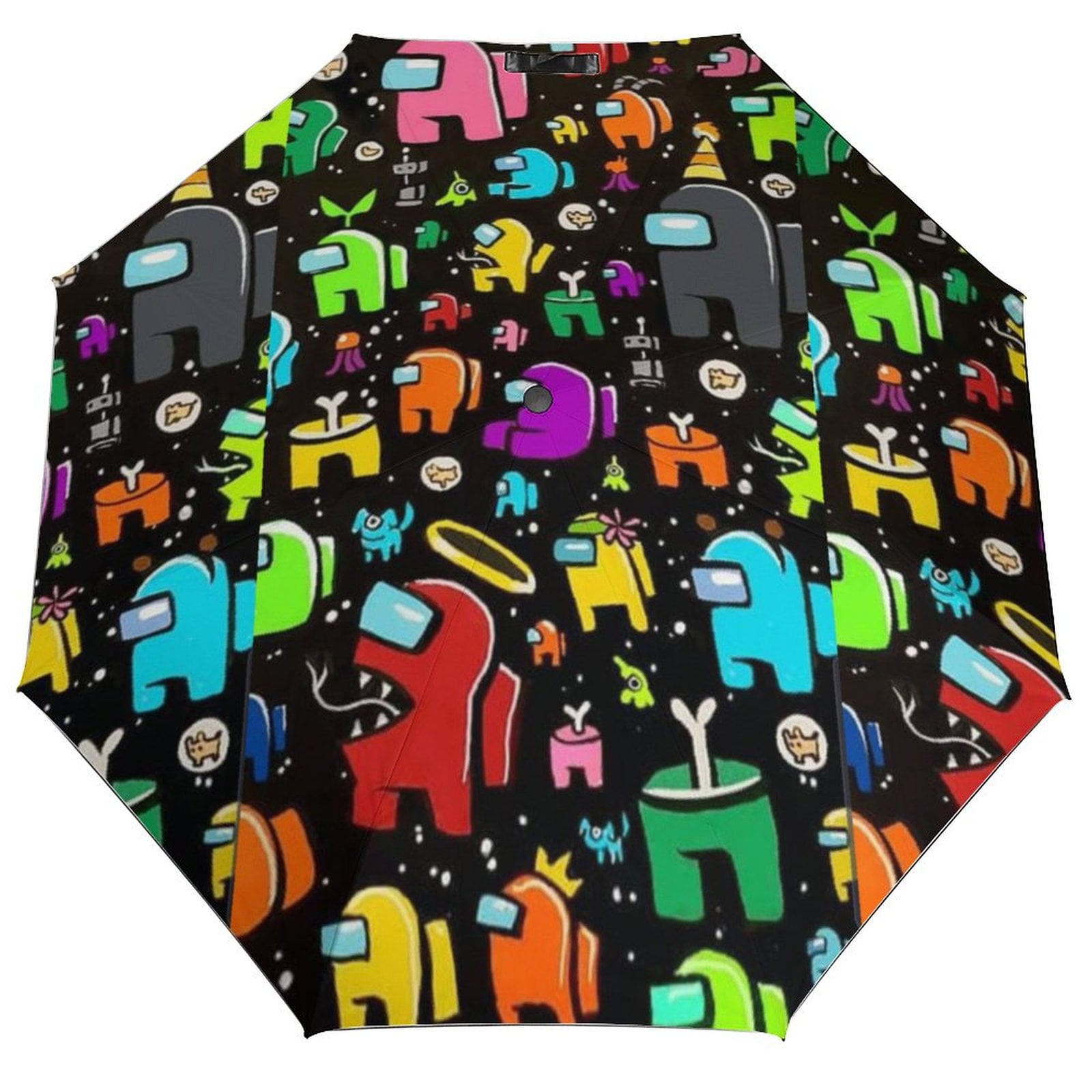 Among Us Sun umbrella Automatic Open/Close Sun Rain Travel Umbrella UV ...