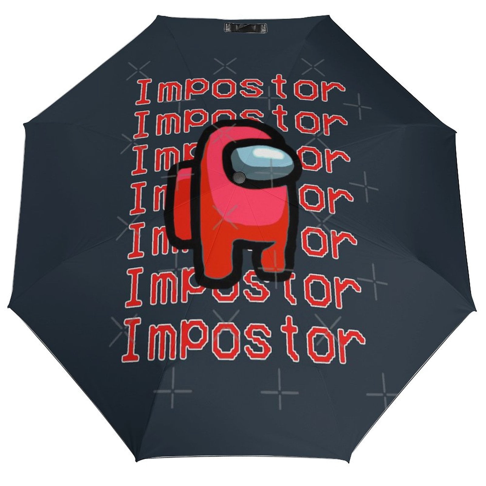 Among Us Sun umbrella Automatic Open/Close Sun Rain Travel Umbrella UV ...