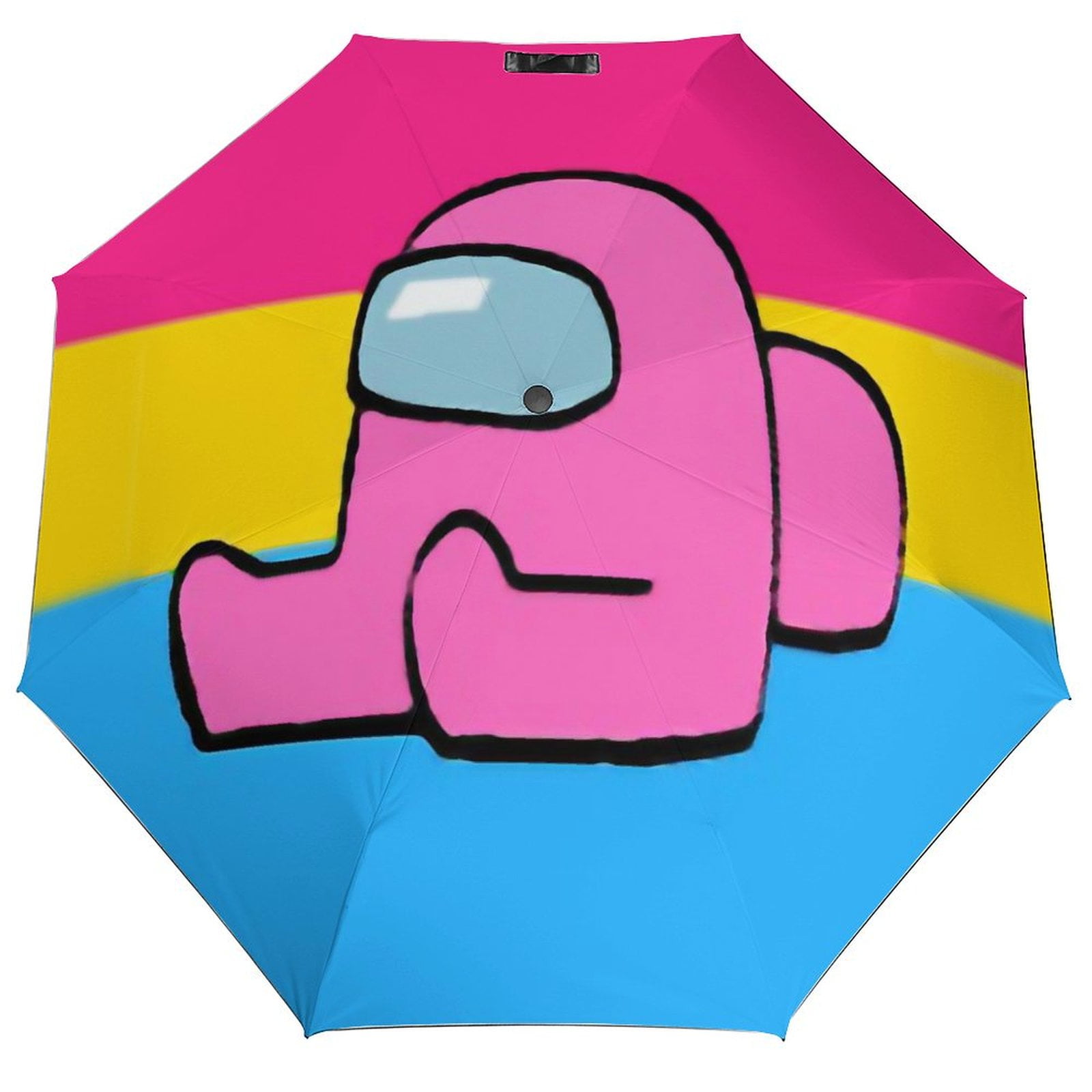 Among Us Sun umbrella Automatic Open/Close Sun Rain Travel Umbrella UV ...