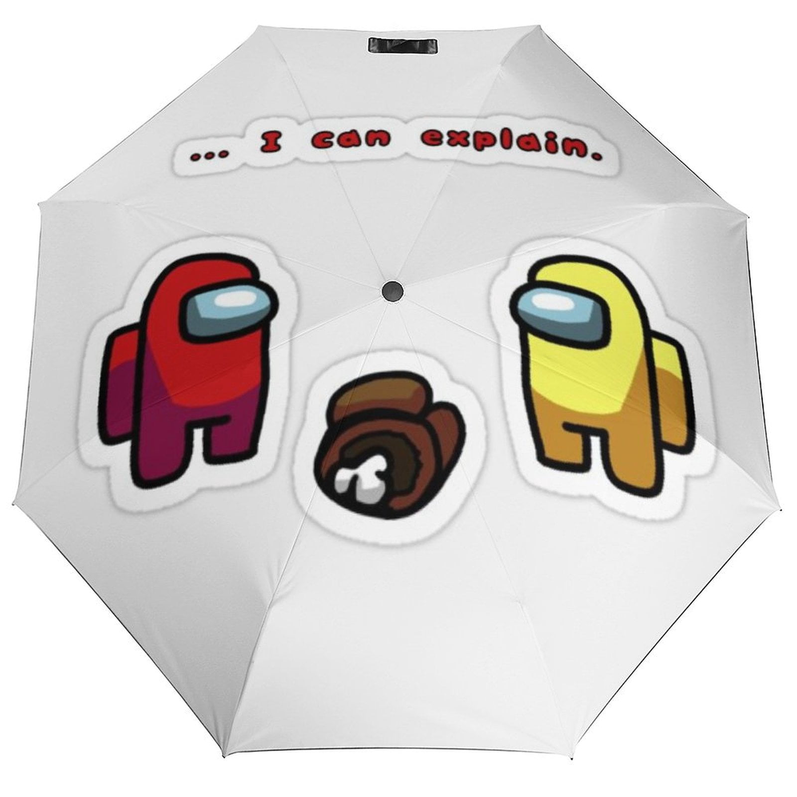Among Us Sun umbrella Automatic Open/Close Sun Rain Travel Umbrella UV ...
