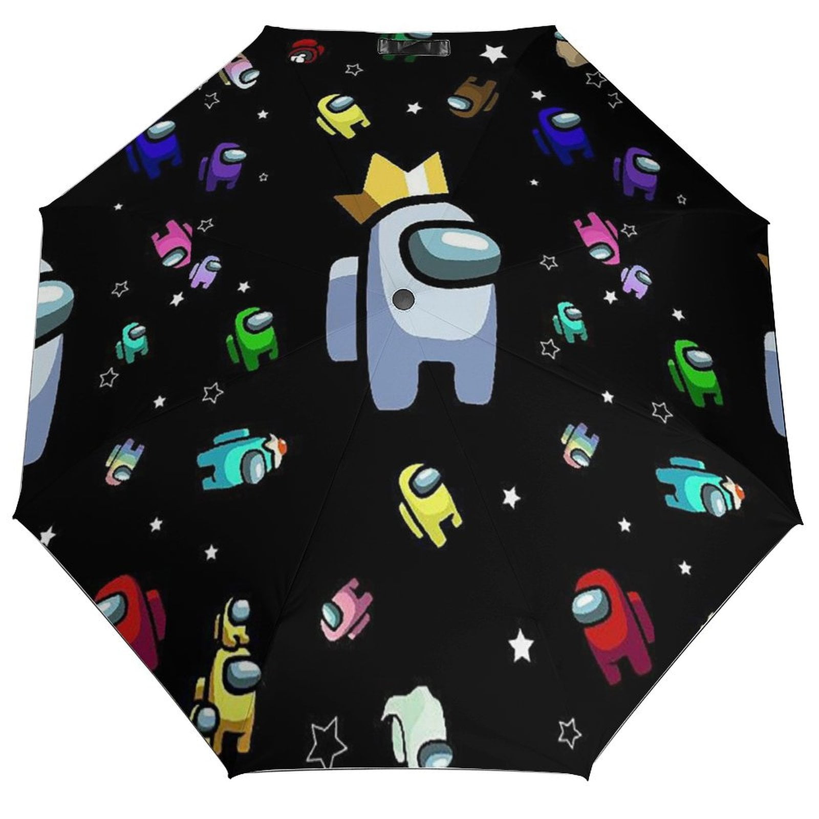 Among Us Sun umbrella Automatic Open/Close Sun Rain Travel Umbrella UV ...