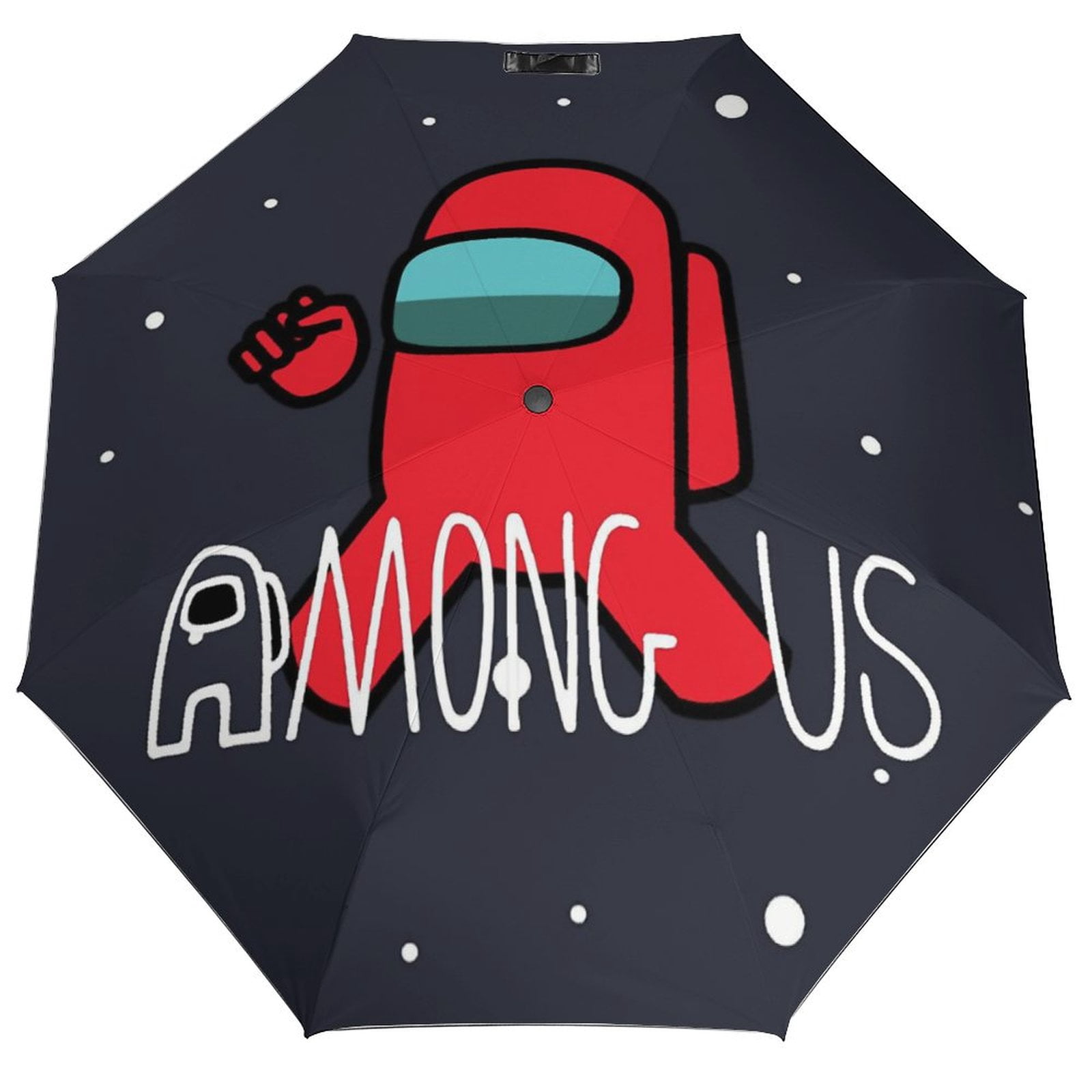 Among Us Sun umbrella Automatic Open/Close Sun Rain Travel Umbrella UV ...