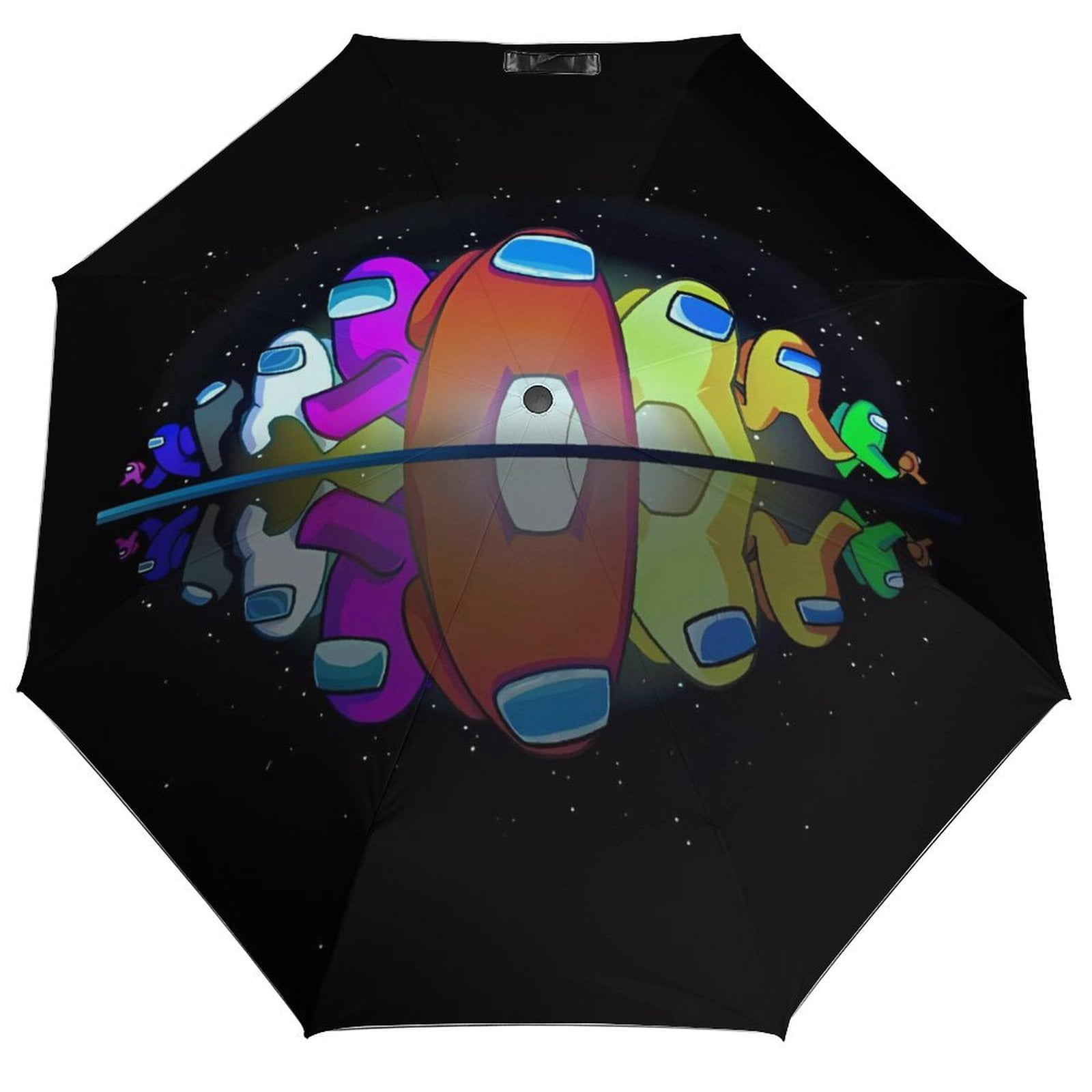 Among Us Sun umbrella Automatic Open/Close Sun Rain Travel Umbrella UV ...