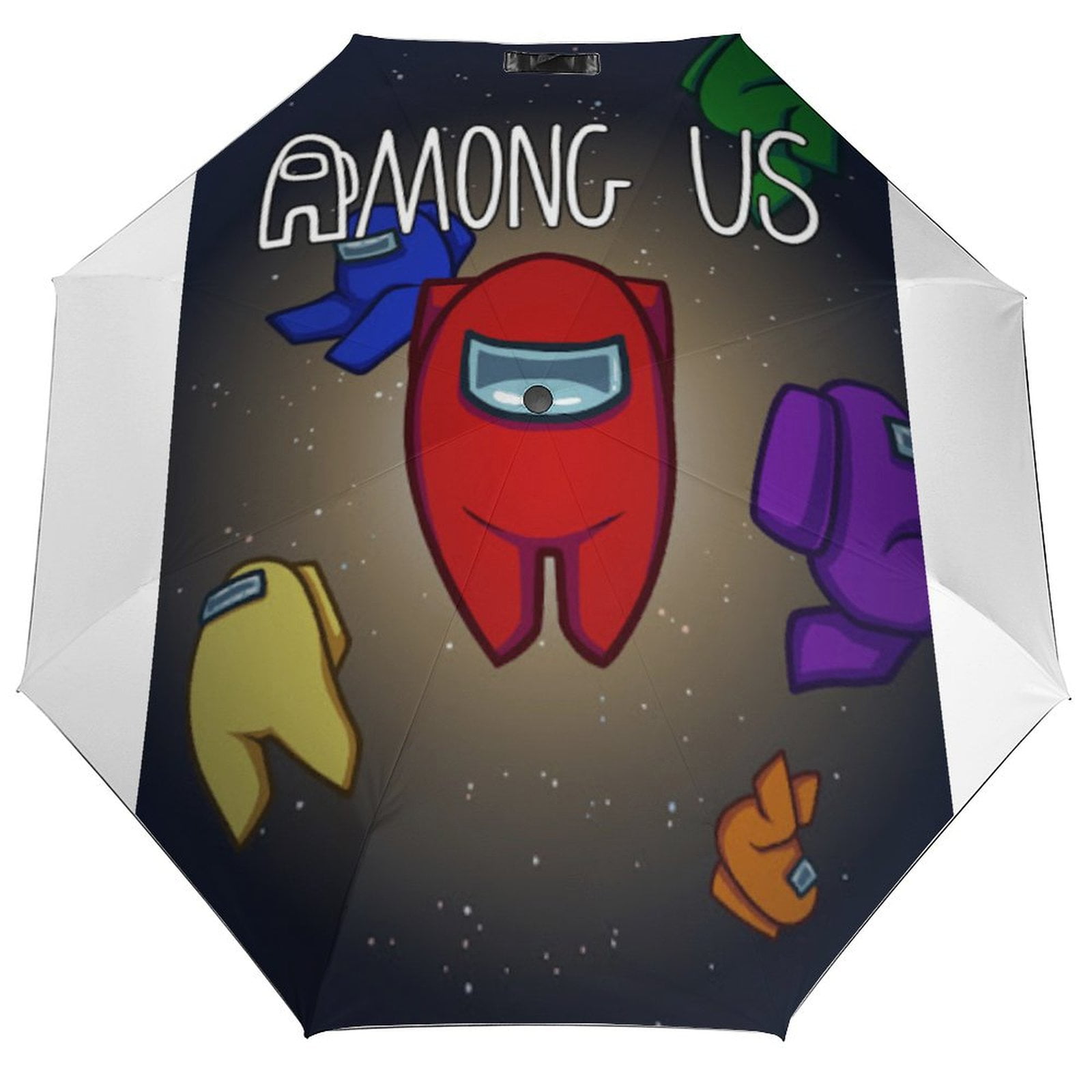 Among Us Sun umbrella Automatic Open/Close Sun Rain Travel Umbrella UV ...