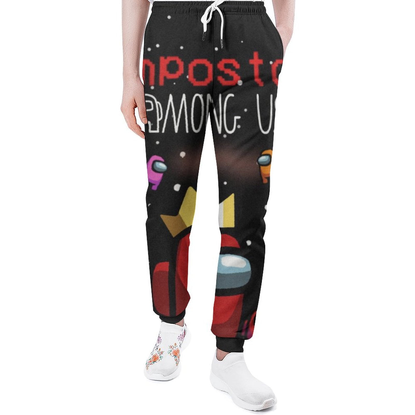 Among Us Sweatpants for Men,Funny Joggers Pants Men's Casual Drawstring ...