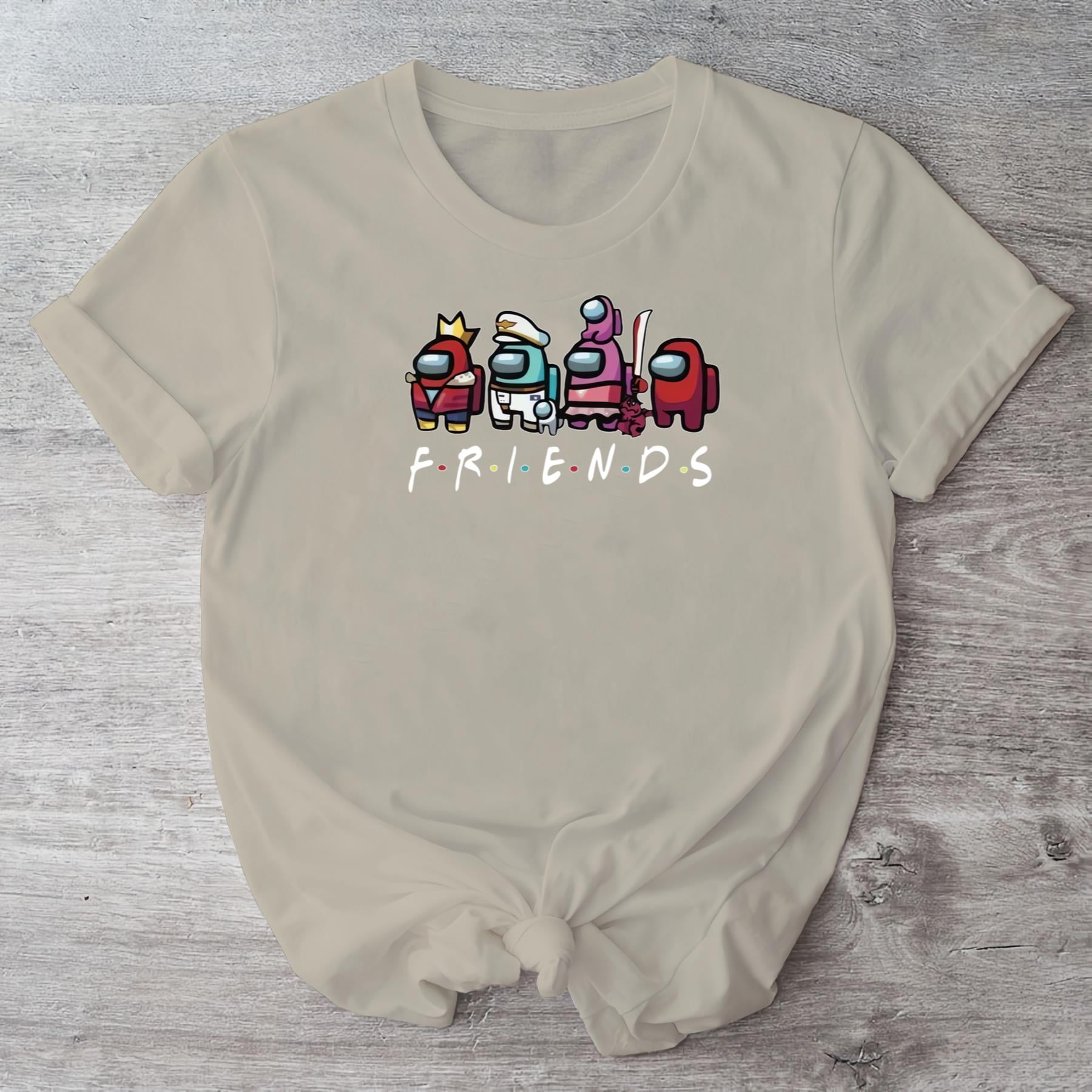 Among Us T-Shirt Character T Shirt Gamer Kids Gaming Impostor Tee ...