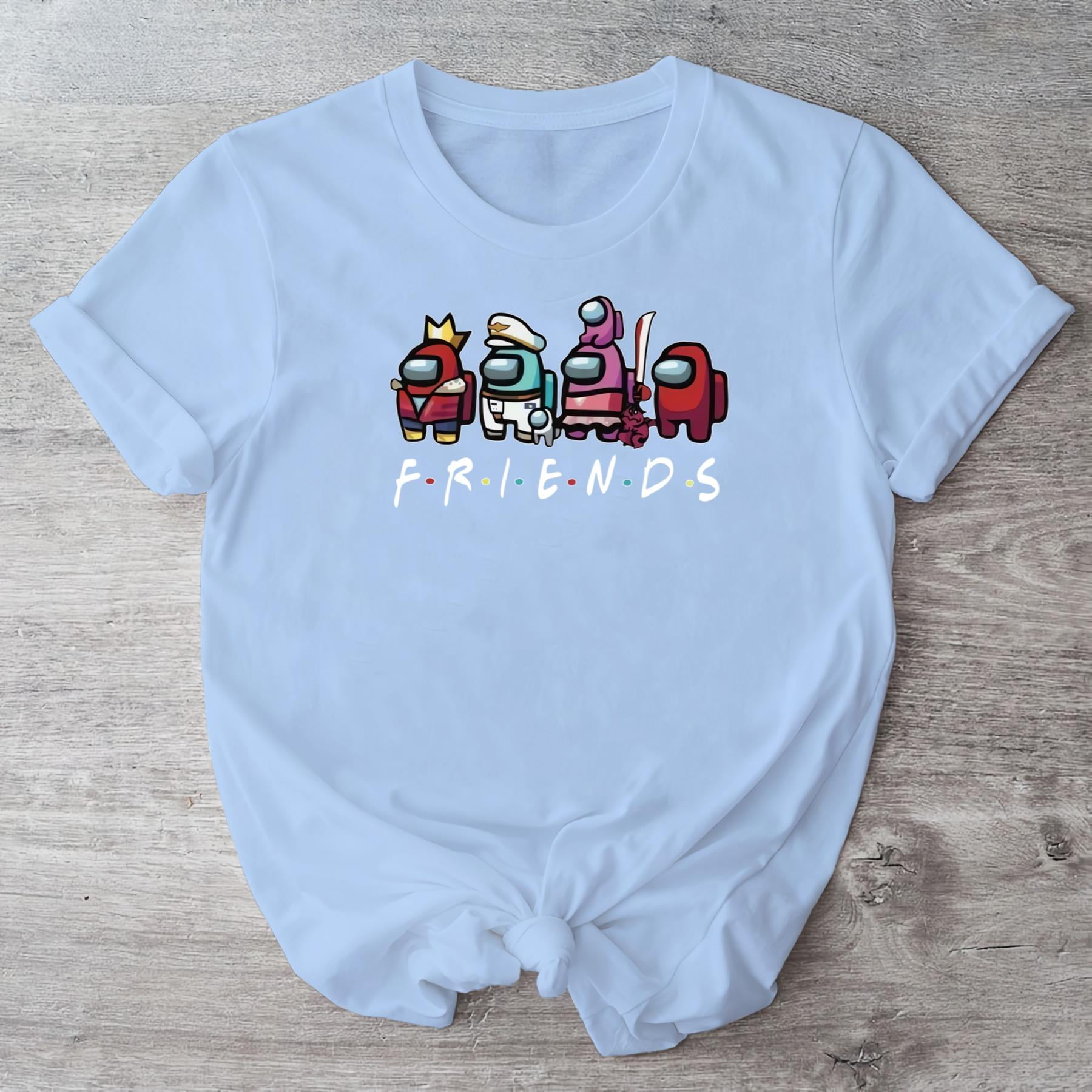 Among Us T-Shirt Character T Shirt Gamer Kids Gaming Impostor Tee ...