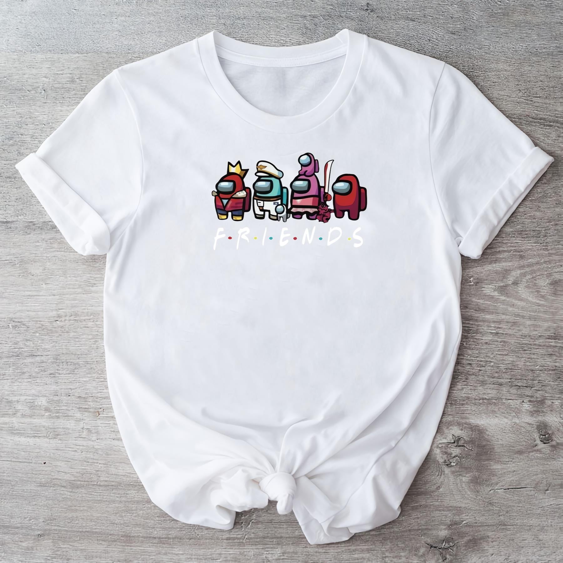 Among Us T-Shirt Character T Shirt Gamer Kids Gaming Impostor Tee ...
