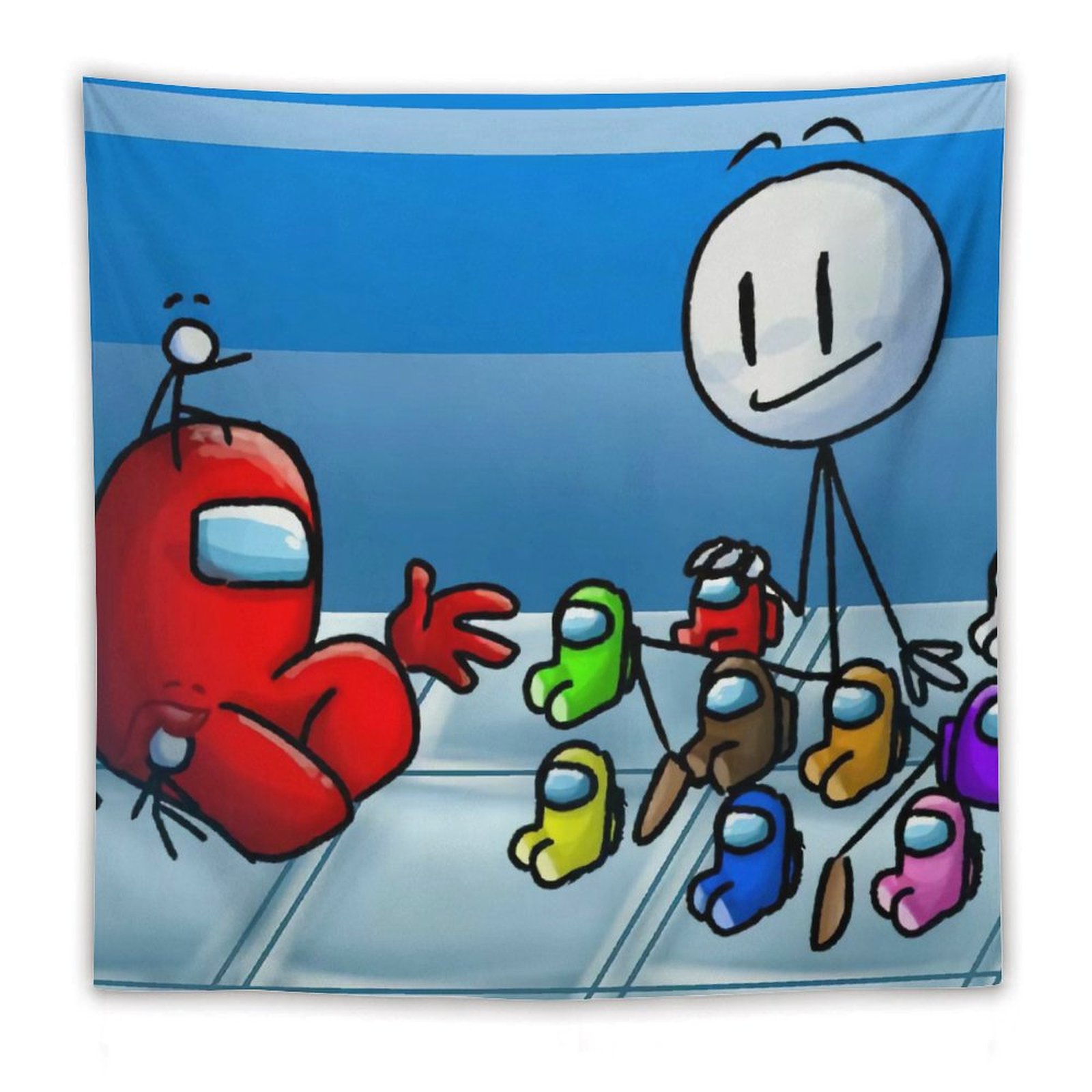 Among Us Tapestry,Among Us Poster for Bedroom Girls Boys,Wall Tapestry ...