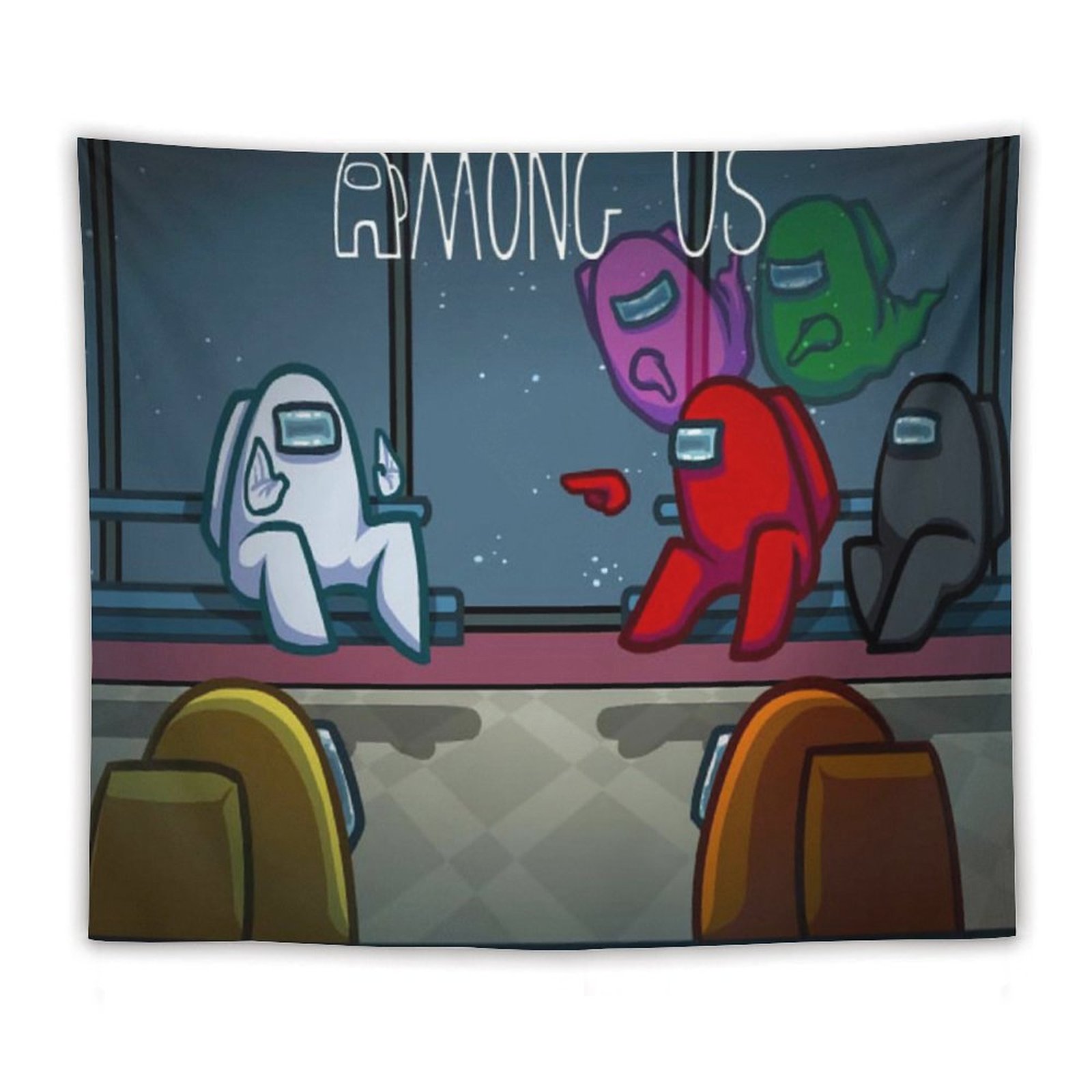 Among Us Tapestry,Among Us Tapestry Wall Hanging,Wall Hanging Backdrop ...