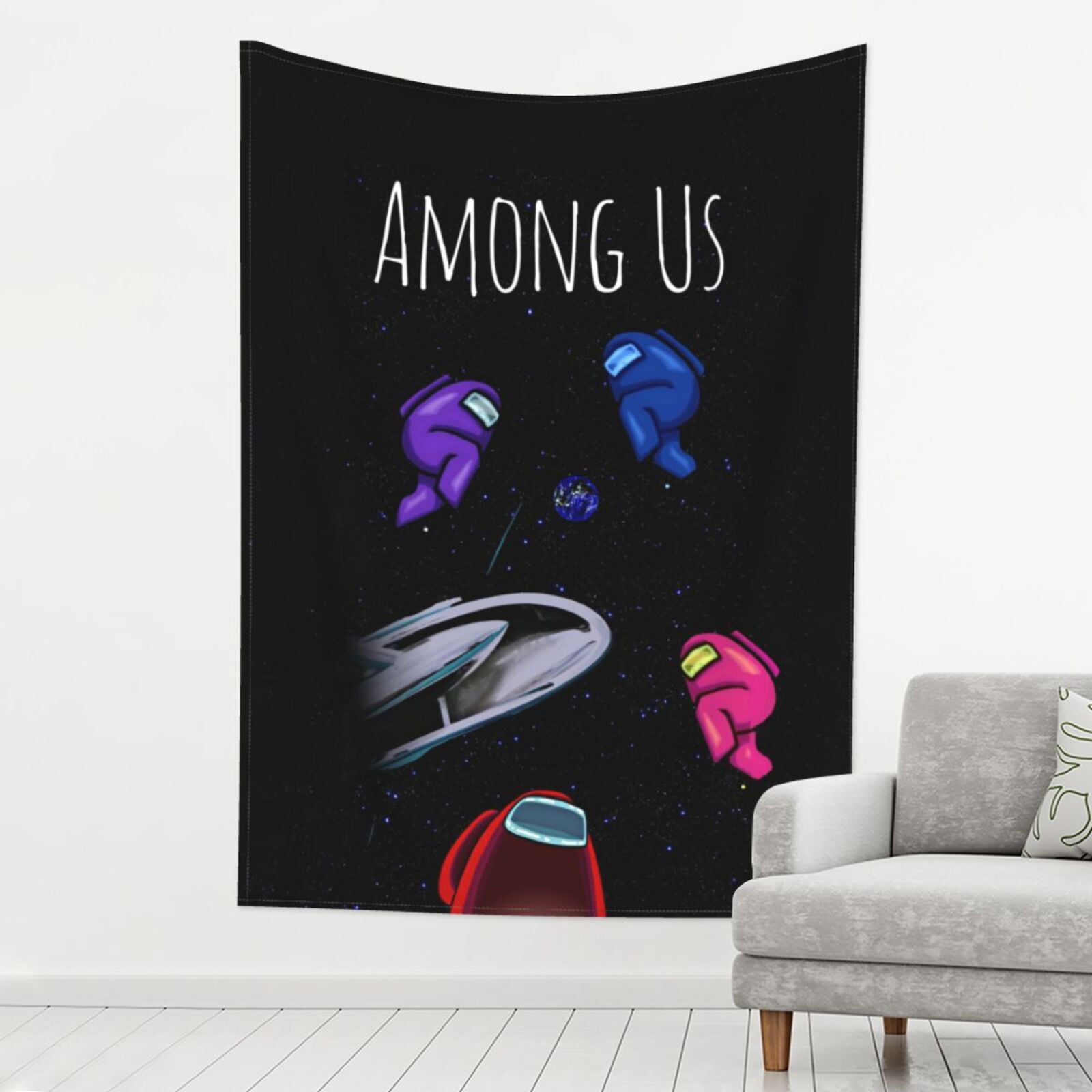 Among Us Tapestry Decorative Tapestry Fashion Wall Hanging Tapestry For ...