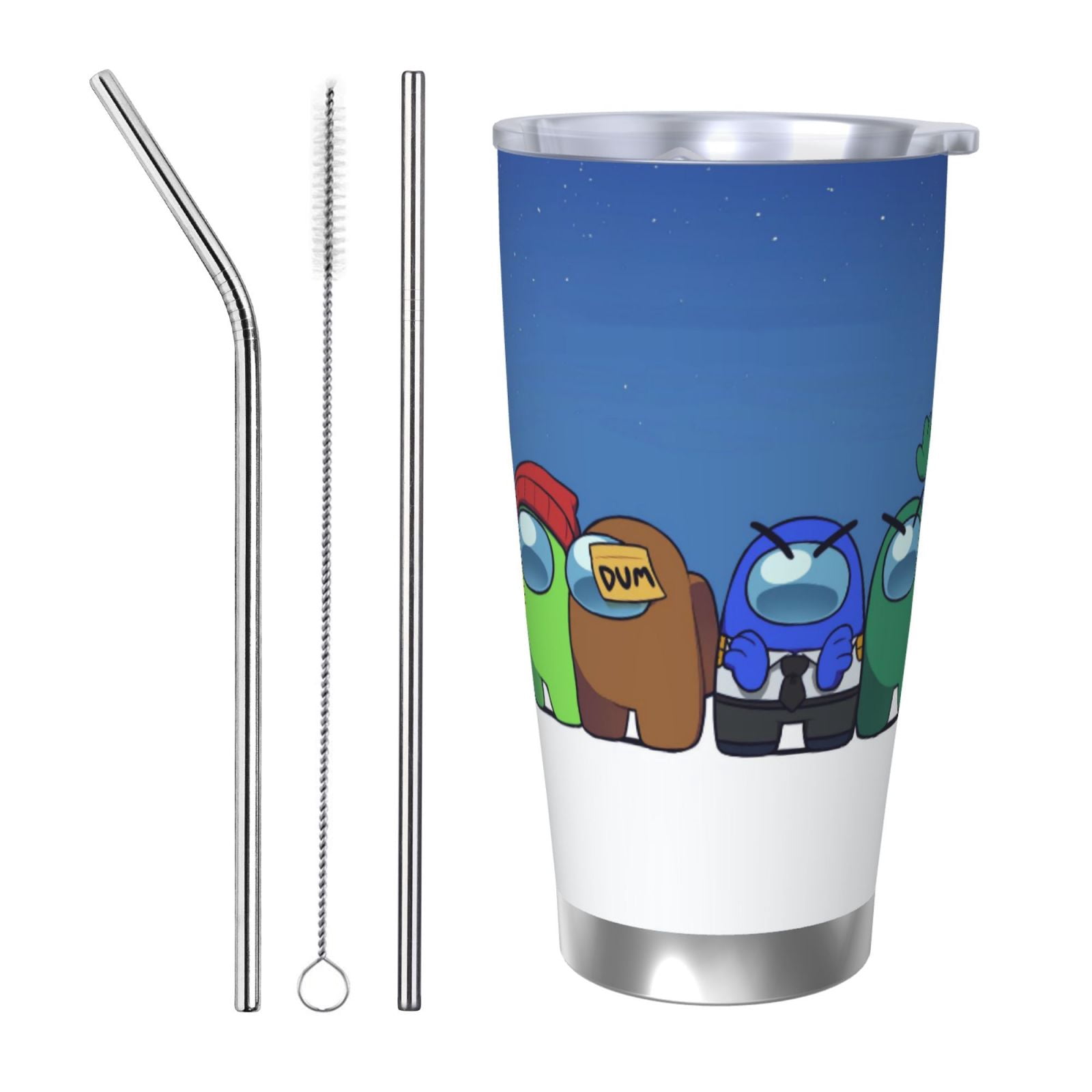Among Us They Are A Great Team Water Bottle,Coffee Cups,Insulated ...