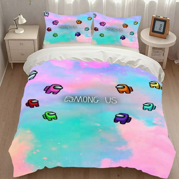Among Us Toddler Bedding Set for Child Sheet Comforter Girls Boys ...