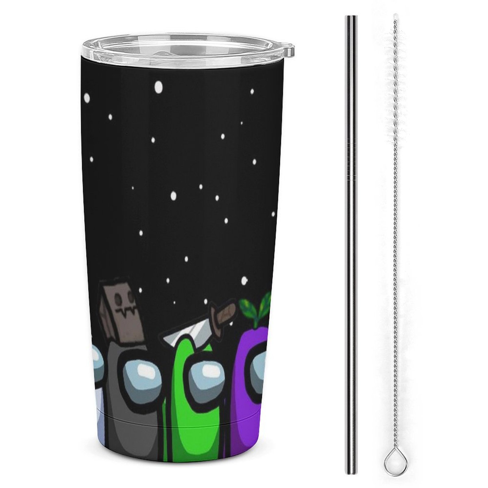 Among Us Travel Coffee Mug Travel Tumbler Cup 20 OZ Tumbler Stainless ...