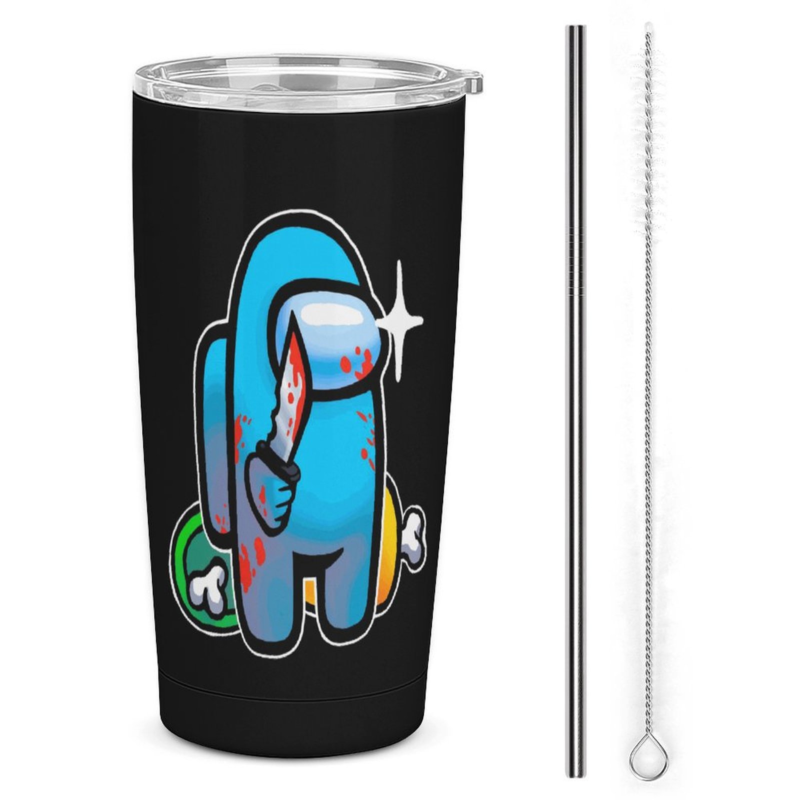 Among Us Travel Coffee Mug Travel Tumbler Cup 20 OZ Tumbler Stainless ...