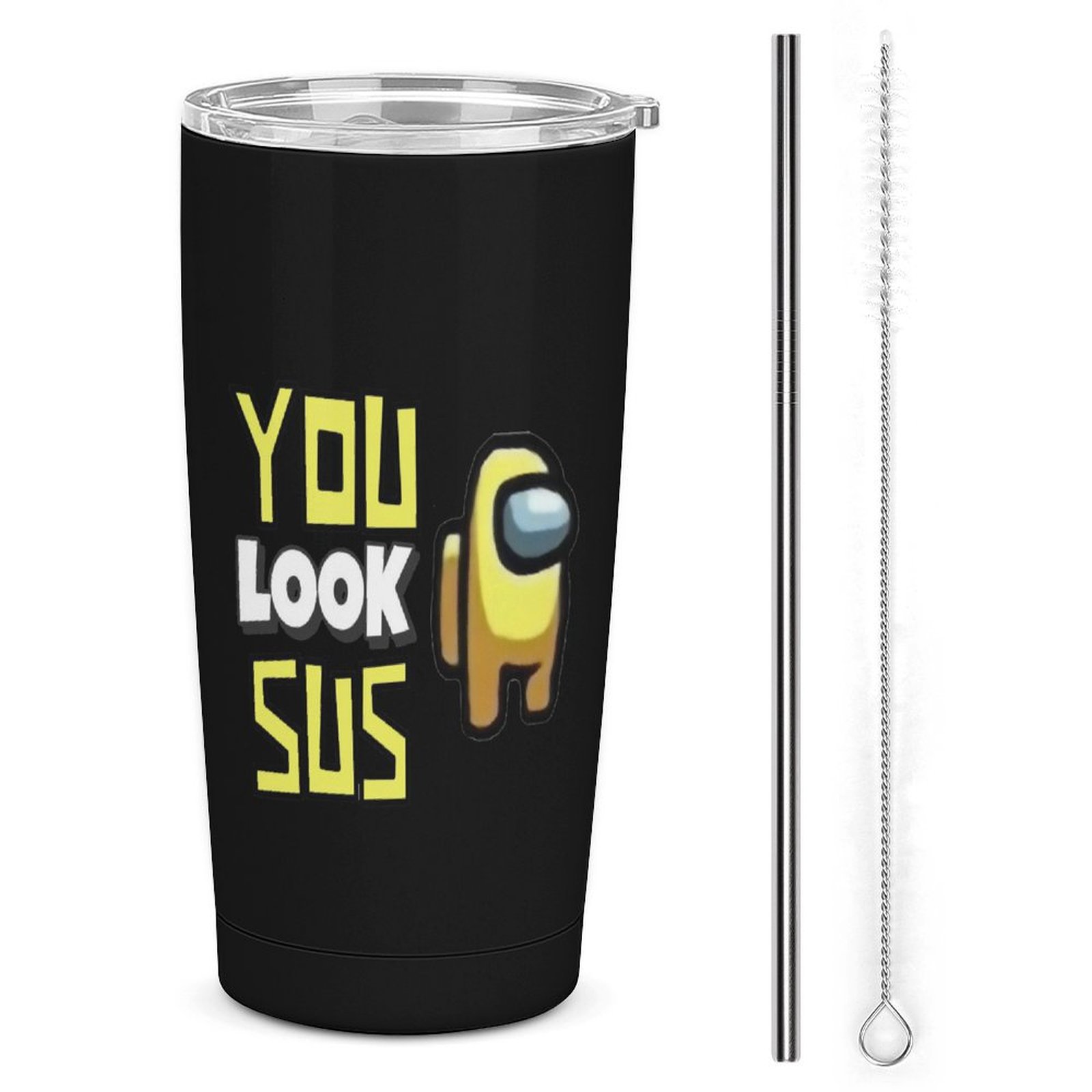 Among Us Travel Coffee Mug Travel Tumbler Cup 20 OZ Tumbler Stainless ...