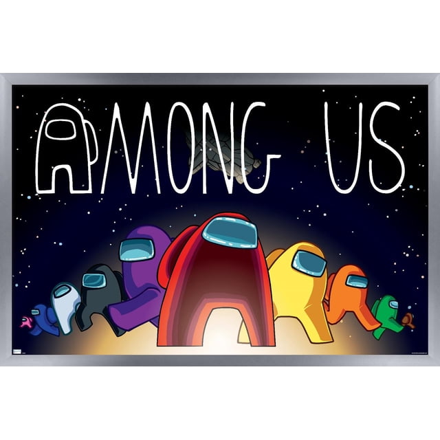 Among Us - Universe Wall Poster, 22.375" x 34", Framed - Walmart ...