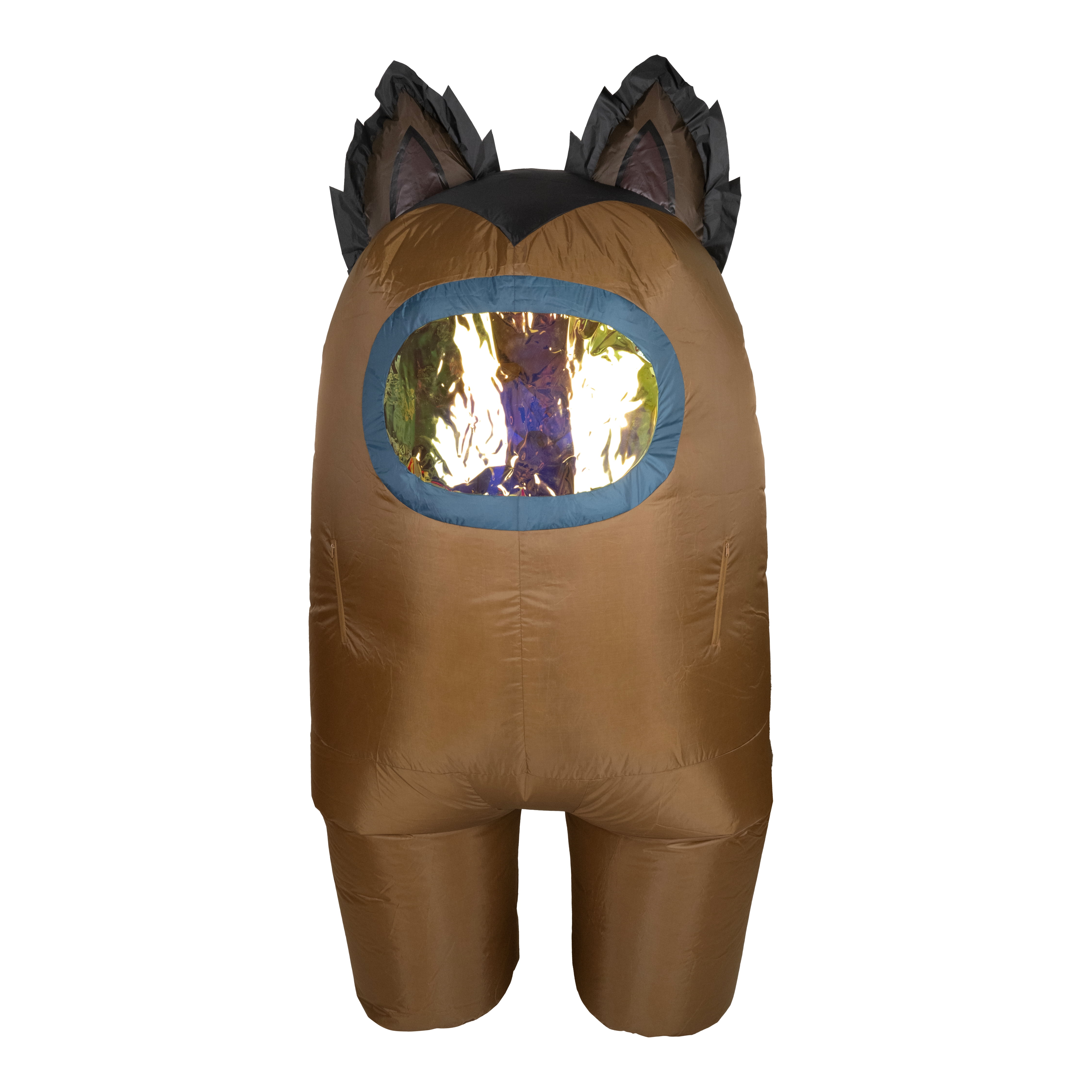 Among Us Wearwolf Inflatable Halloween Costume for Adults, Brown, Adult ...