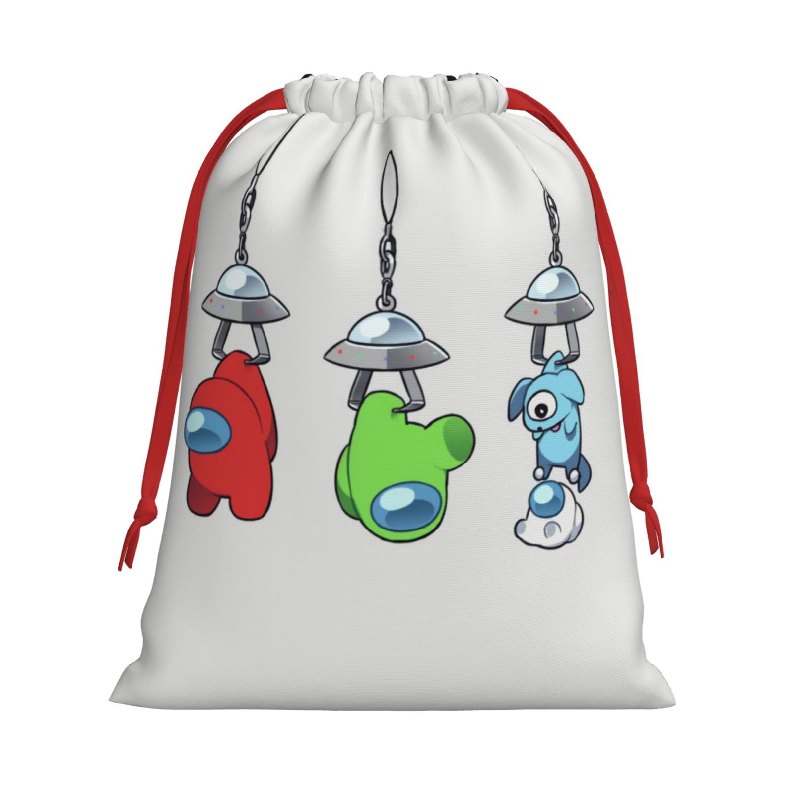 Among Us Widgets Christmas Gift Bags,Gift Bags,Drawstring Christmas ...