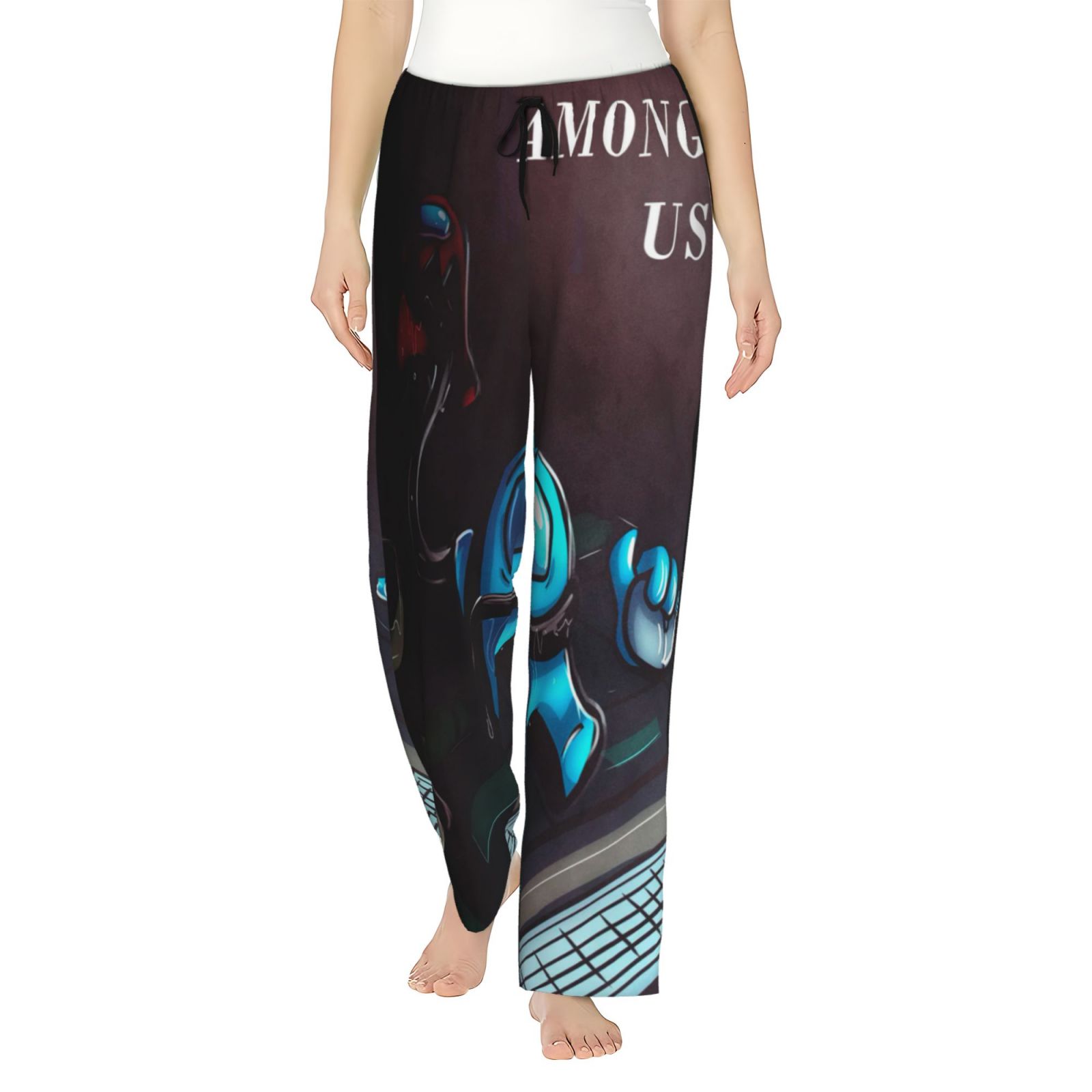 Among Us Women Pajama Pants With Pockets Stretch Pajama Bottoms ...