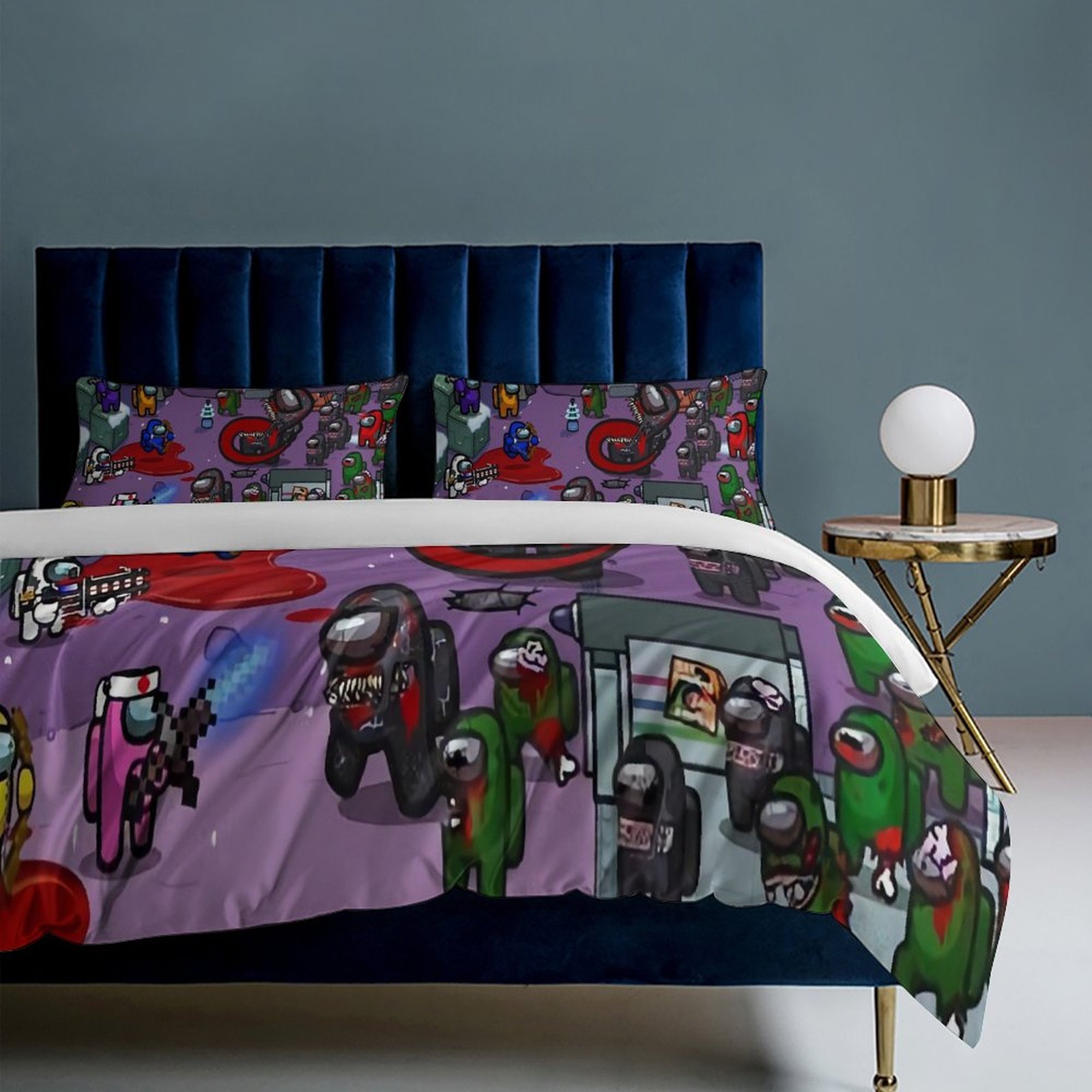 Among Us Zombie FULL Season - Animation Bedding Sets,Comforter Cover ...