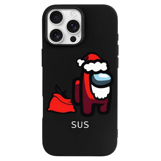 Among Us iPhone 16 Case Non-Slip Anti-Scratch iPhone 16 Pro Case Soft ...