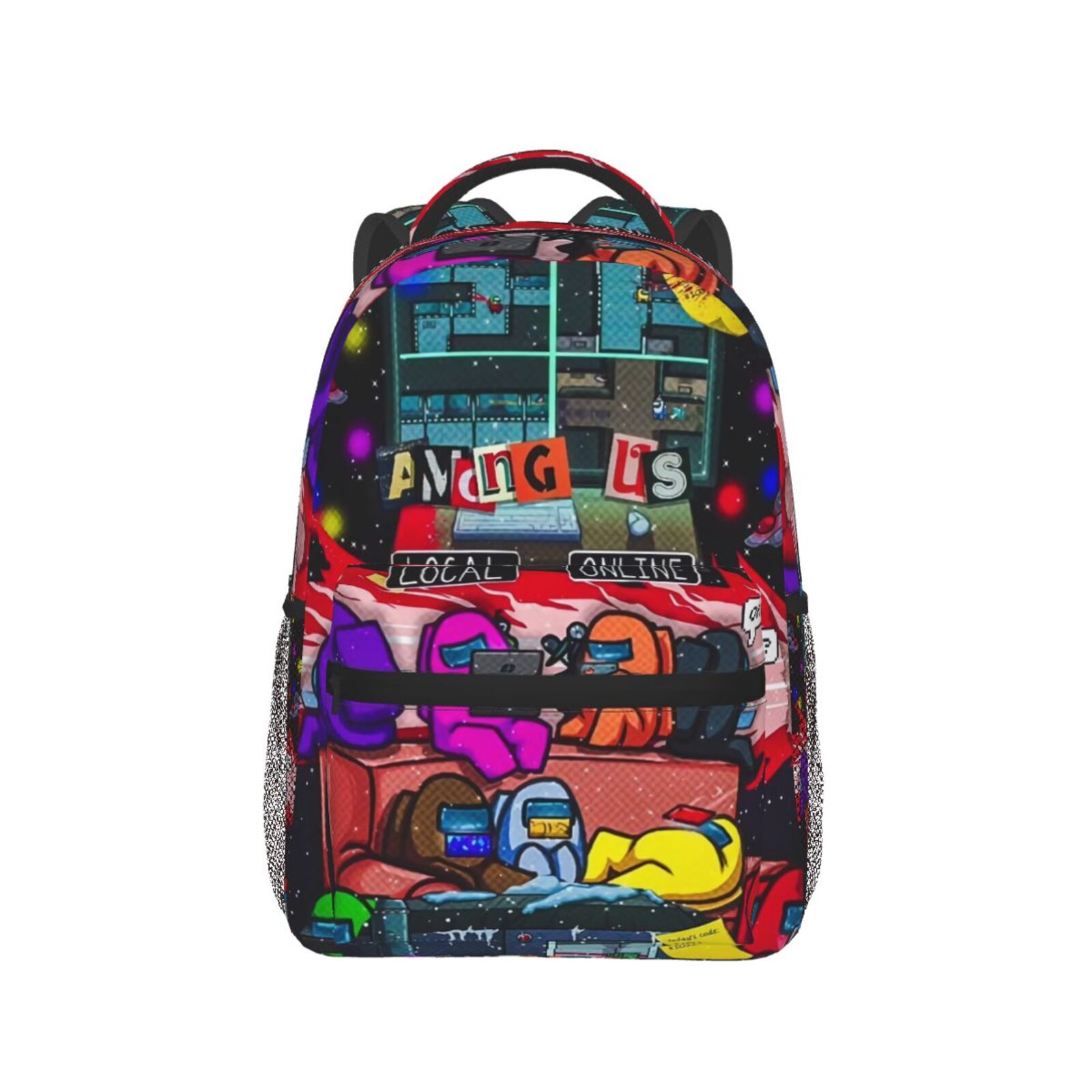Among Us starry sky Backpack 15.7 Inch,Travel Backpack Lightweight ...