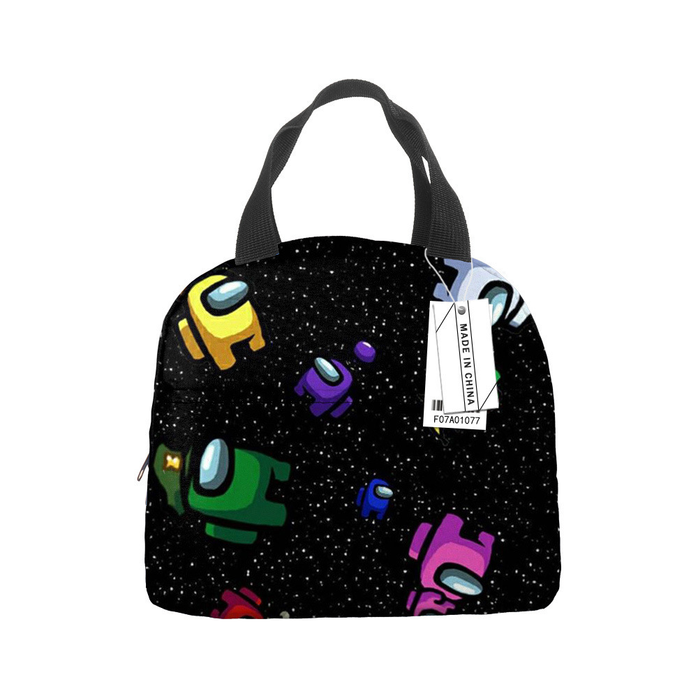 Among-us Anime Lunch Bag & Lunch Box for Men Women Teens - Insulated ...