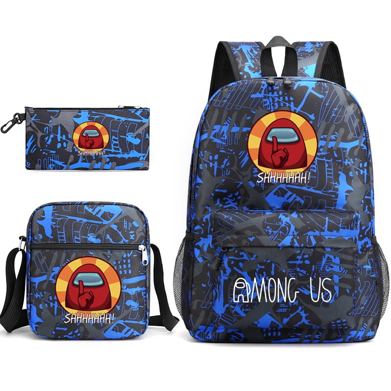 Among-us Anime Travel Backpack for Teens/Womens/Mens/ Casual Daypack ...