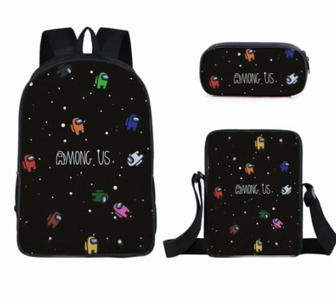 Among us Games Anime Bpack Three-piece Backpack - Walmart.com