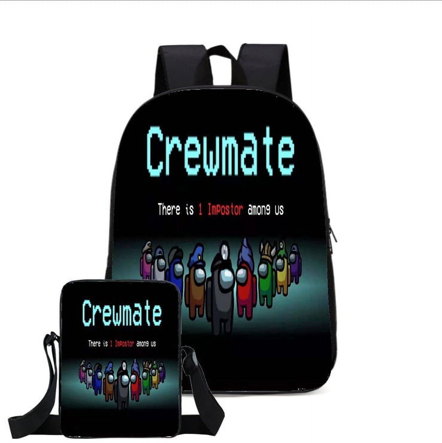 Among us Games Anime Bpack Three-piece Backpack - Walmart.com