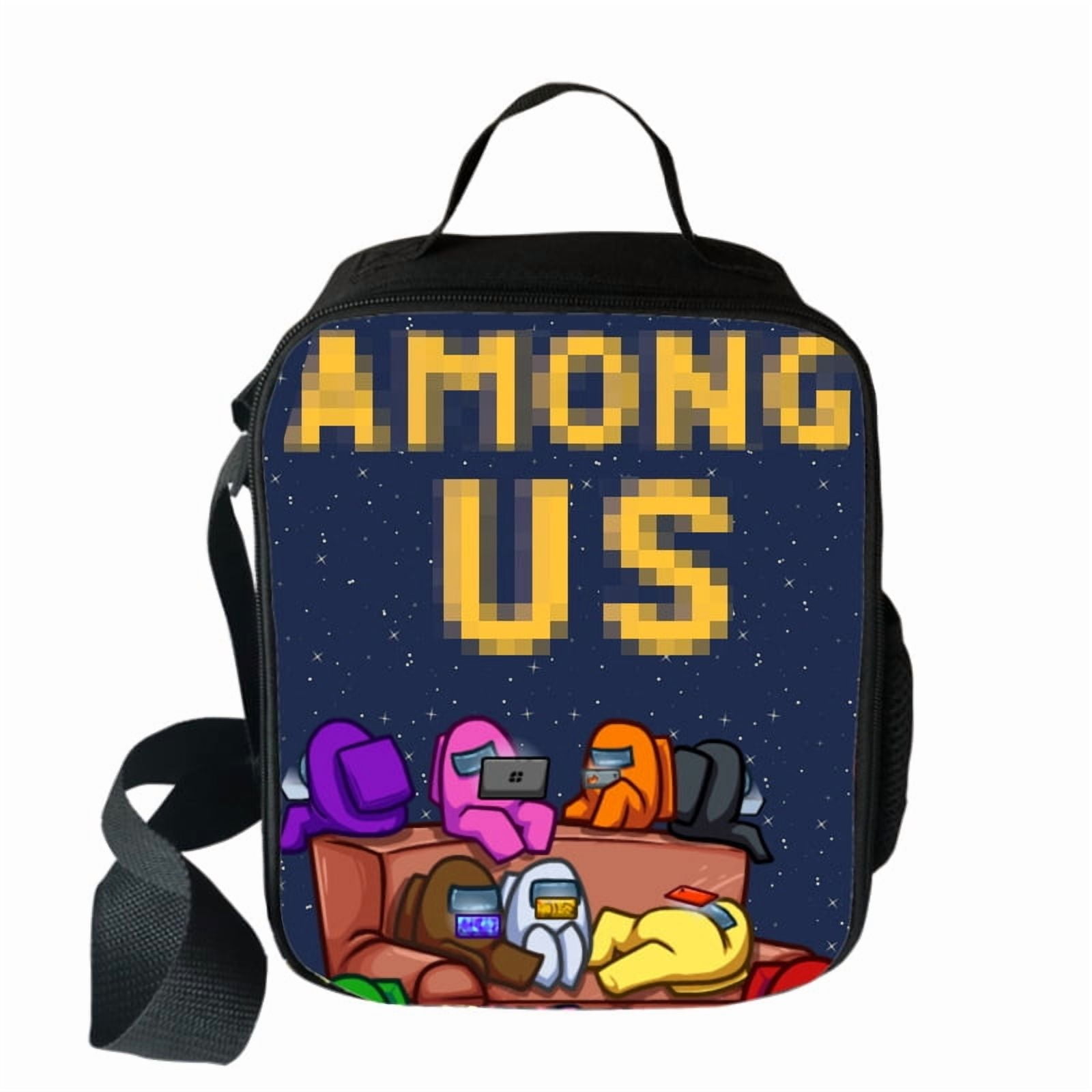 Among/us Lunch Bag Portable Cute Stitch Lunch Box Insulated Handbag ...