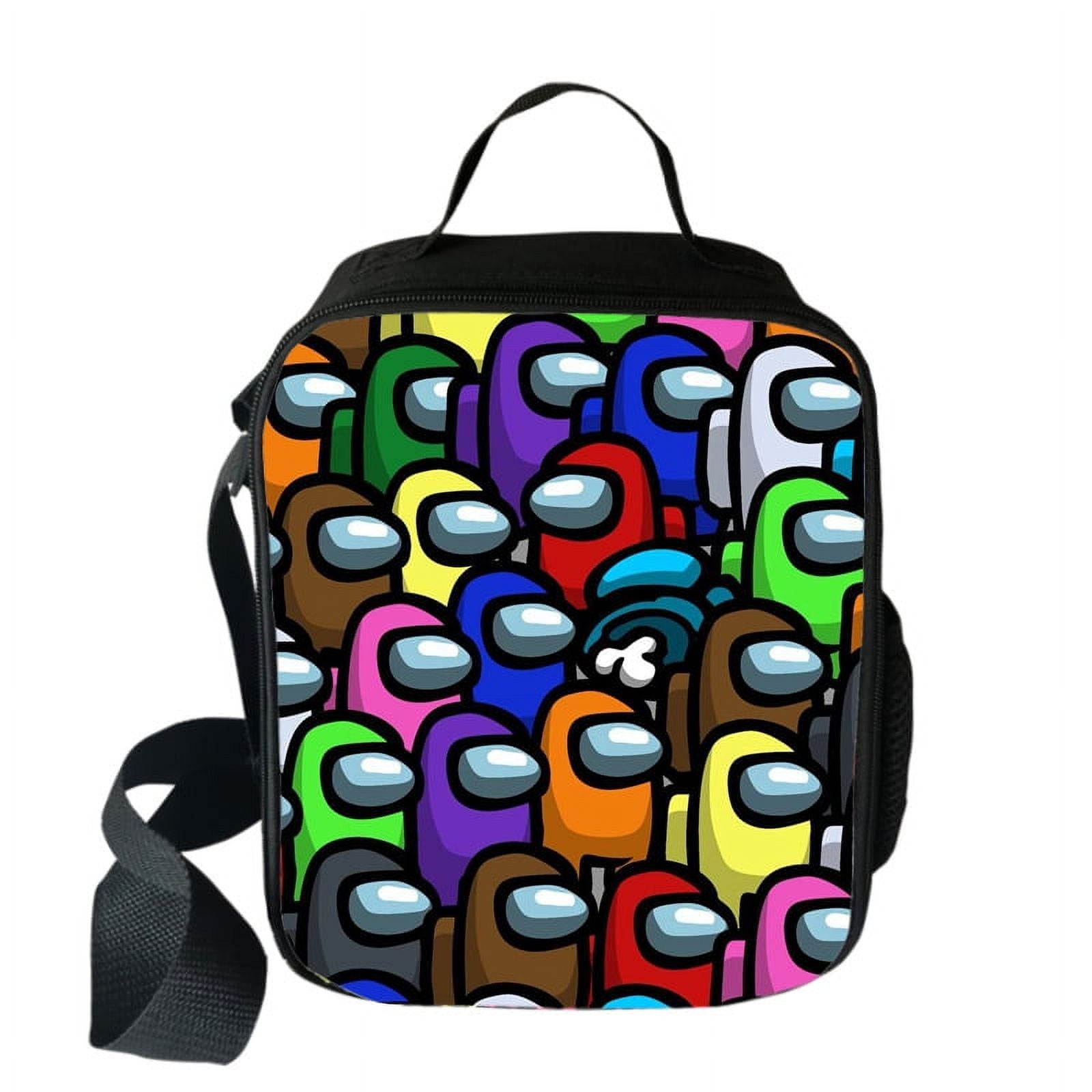 Among/us Lunch Bag Portable Cute Stitch Lunch Box Insulated Handbag ...