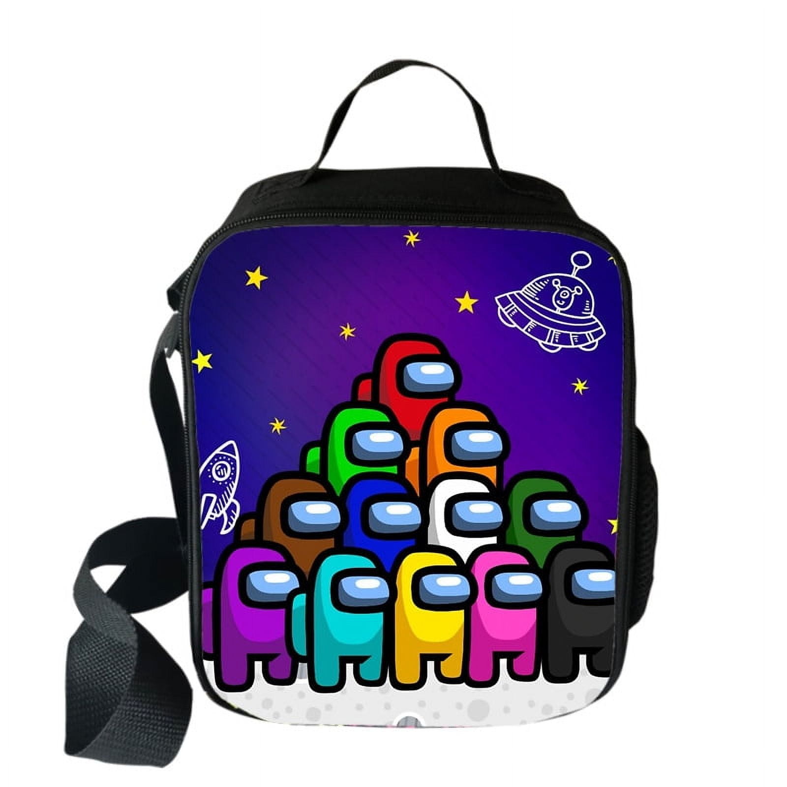 Among/us Lunch Bag Portable Cute Stitch Lunch Box Insulated Handbag ...