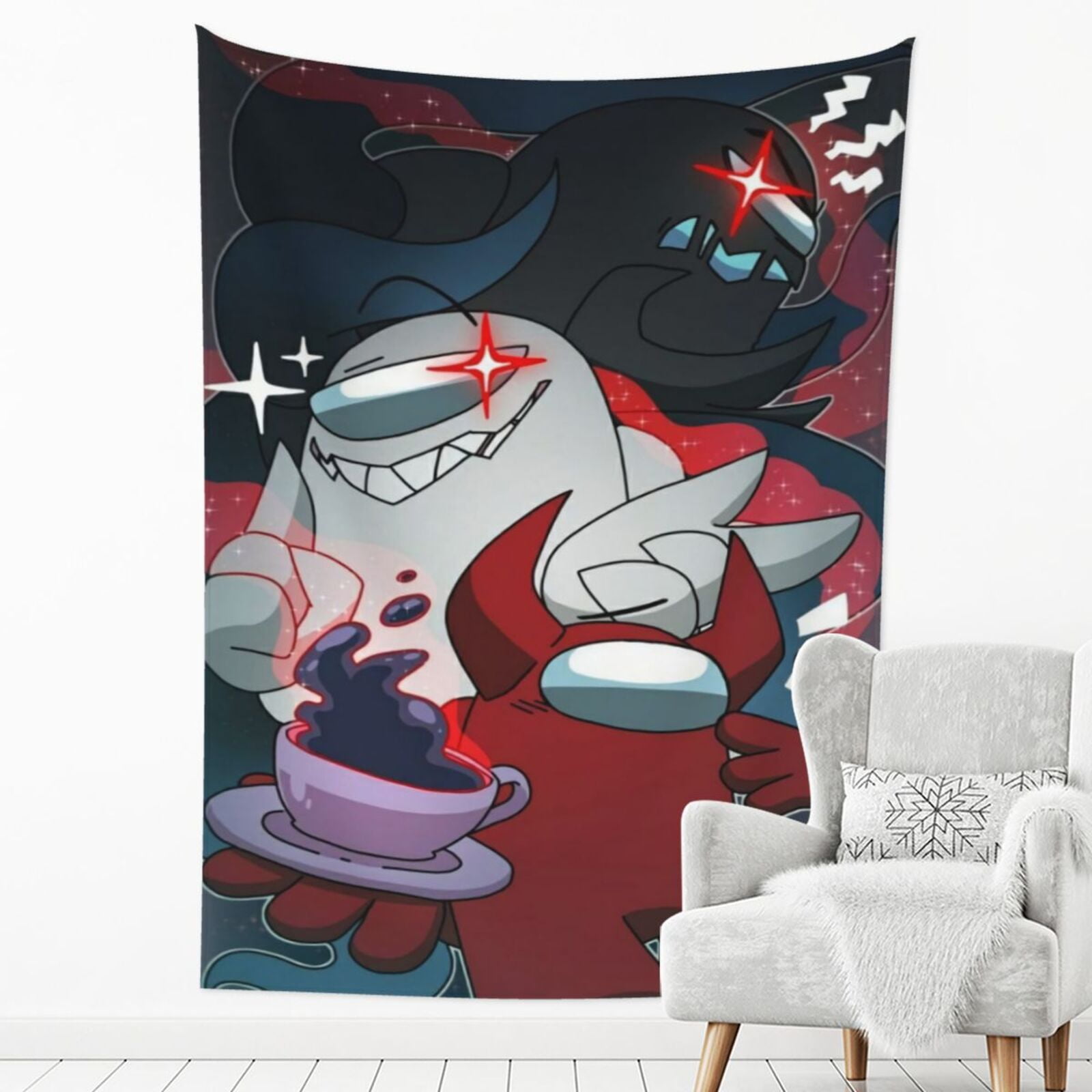 Amongus Tapestry Decorative Tapestry Fashion Wall Hanging Tapestry For ...