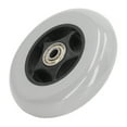 Amonsee Rubber Wheel,Walker Wheel Replacement,Wheelchair Wheel 4in ...