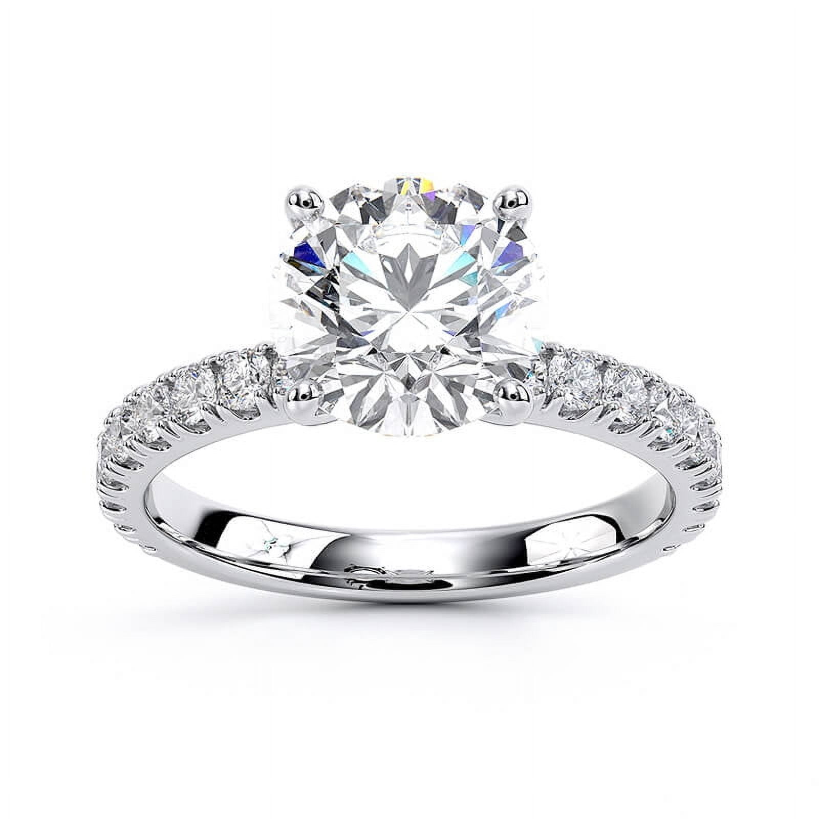 Amor Jewel 1.66 Ct Brilliant Round Solitaire Prong Set Engagement Ring ...