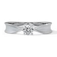 Amor Jewel 1.9 Ct Round Cut Diamond Rings - 14K White Gold Plated Rings ...