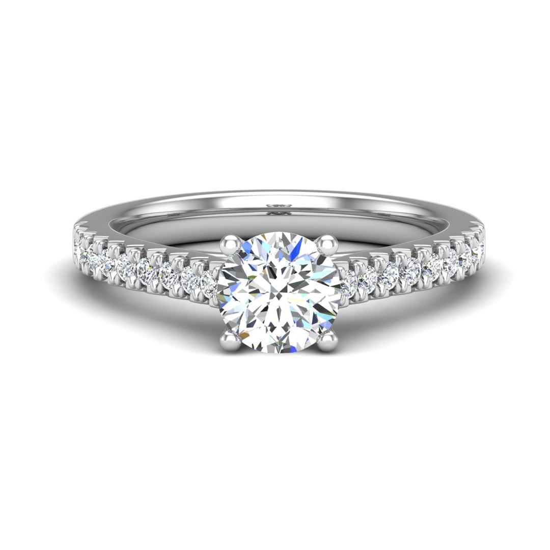 Amor Jewel 2.02 Ct Round Cut Lab Created Diamond Ring - Stylish Wedding ...