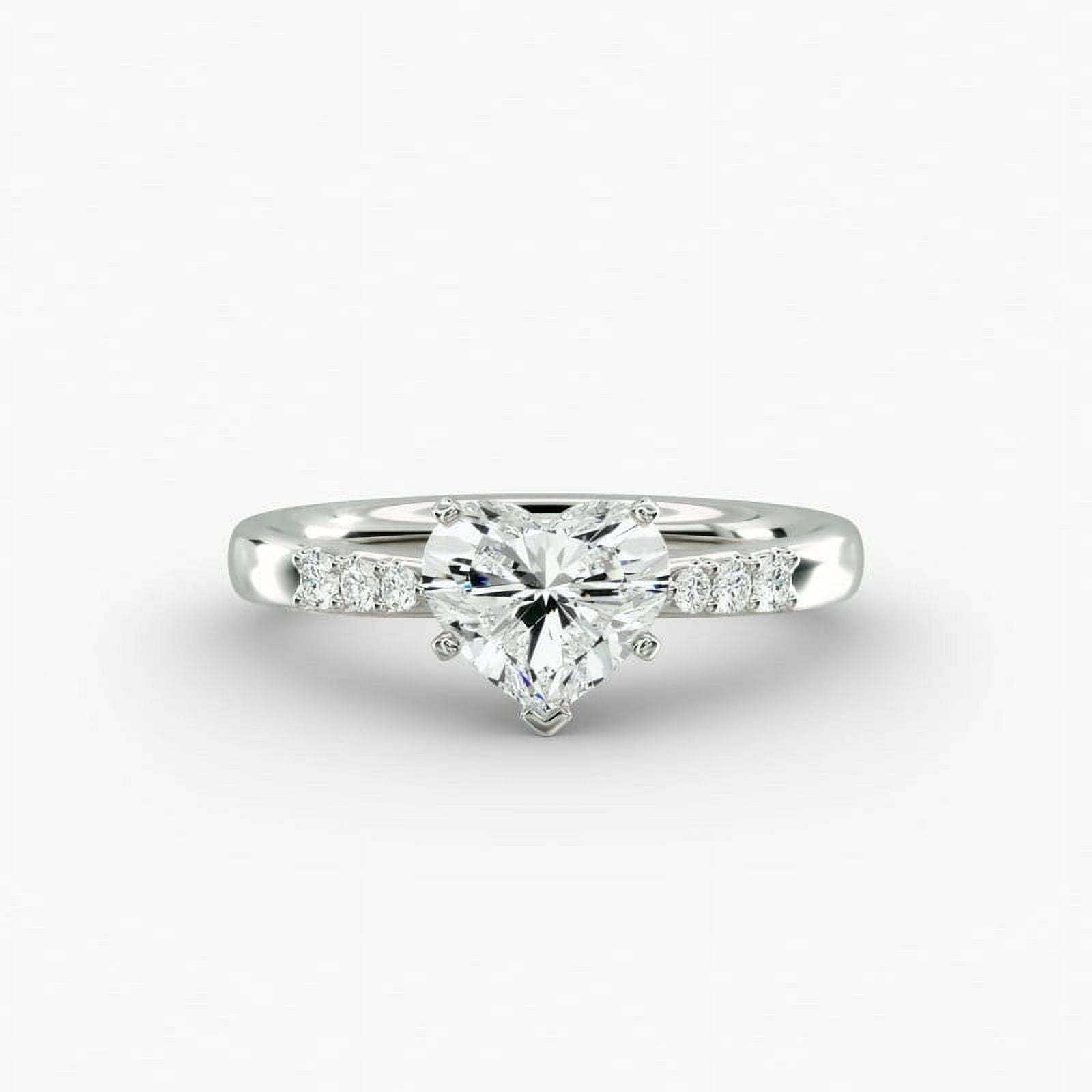 Amor Jewel Jewel 14K White Gold Plated Wedding Anniversary Ring - 1.5 ...