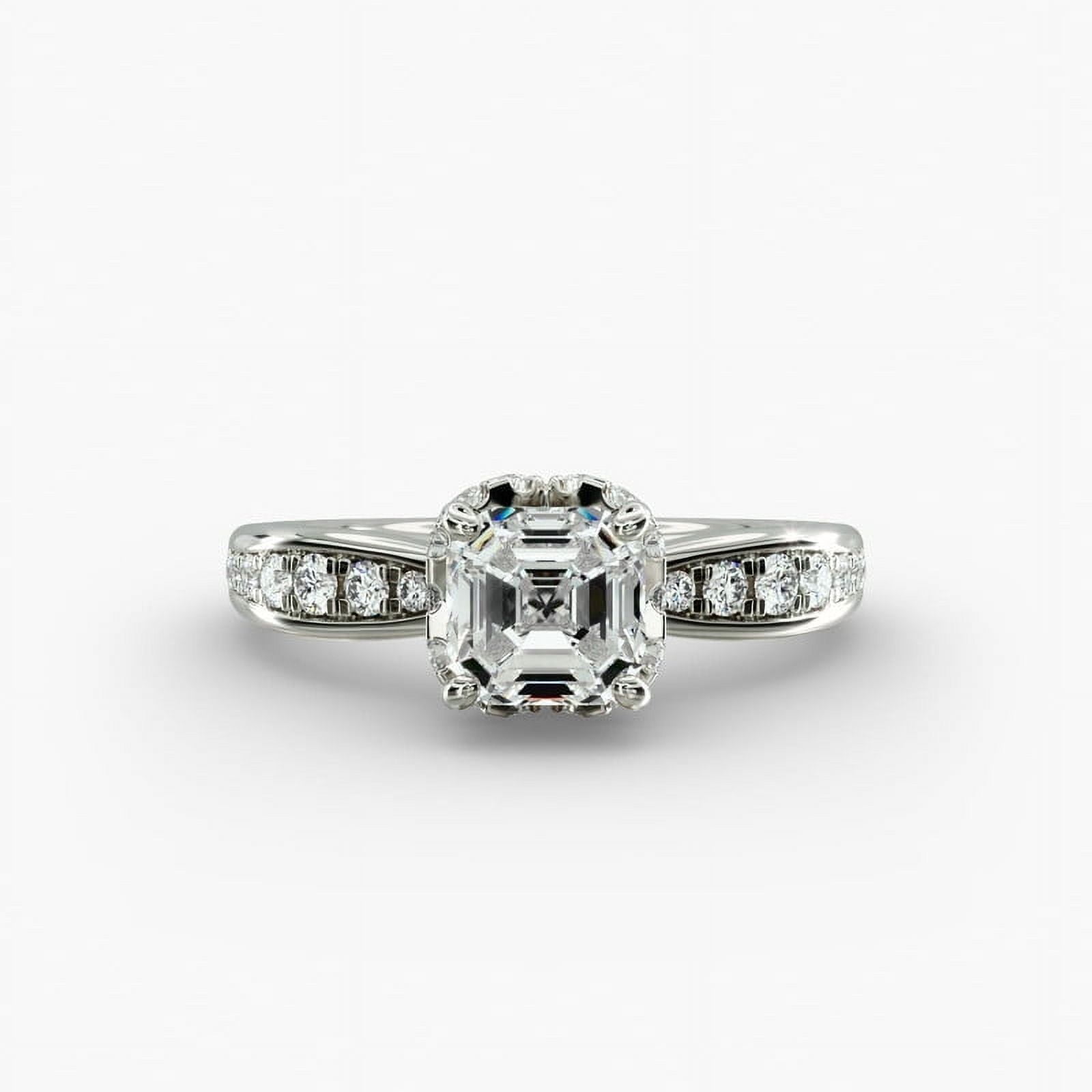 Amor Jewel Jewel 14K White Gold Plated Wedding Ring for Women's - 1.6 ...