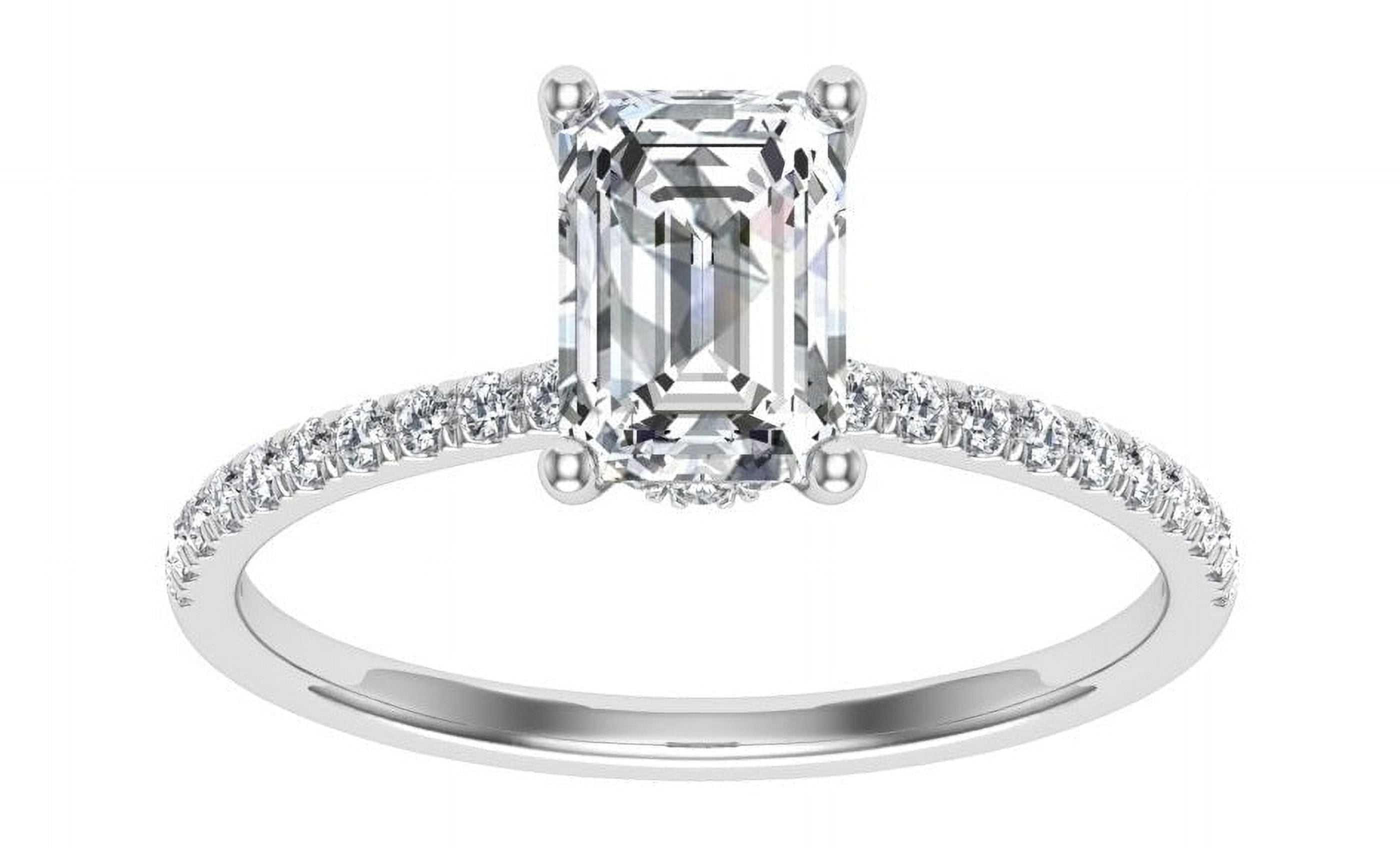 Amor Jewel 2.2 Ct Lab Created Diamond Ring - 14K White Gold Plated ...