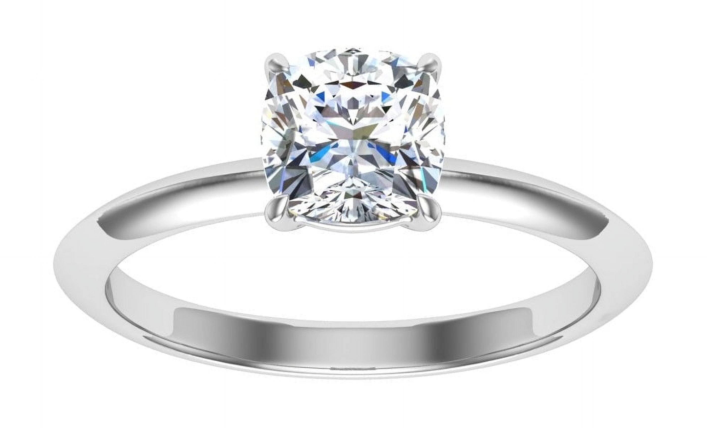 Amor Jewel 2 Ct Cushion Cut Engagement Ring – Lab Simulated Diamond ...