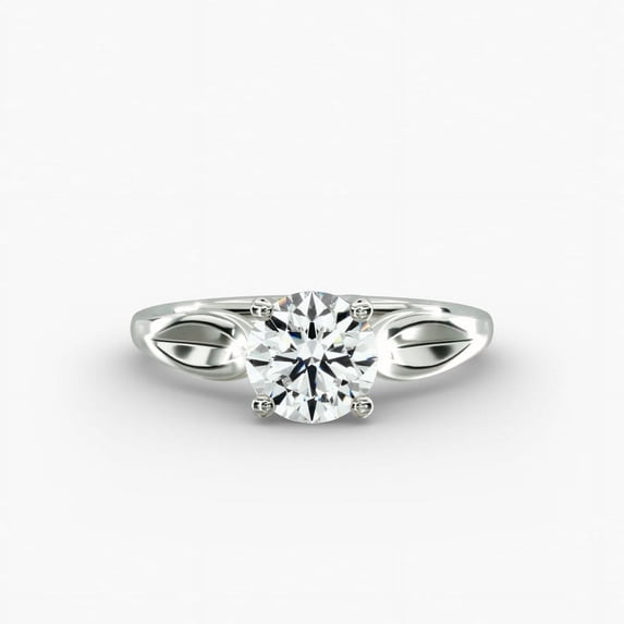 Amor Jewel Brilliant 1.7 Ct Round Cut Diamond Engagement Ring - Stamped ...