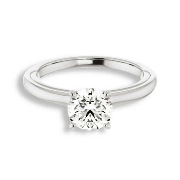 Amor Jewel Round Cut Brilliant 1.7 Ct Diamond Ring For Women's - 14K ...