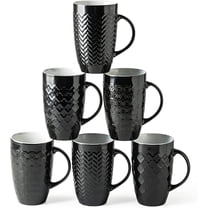 AmorArc Extra Large Coffee Mugs Set of 6, 20oz Ceramic Tall Coffee Mugs ...