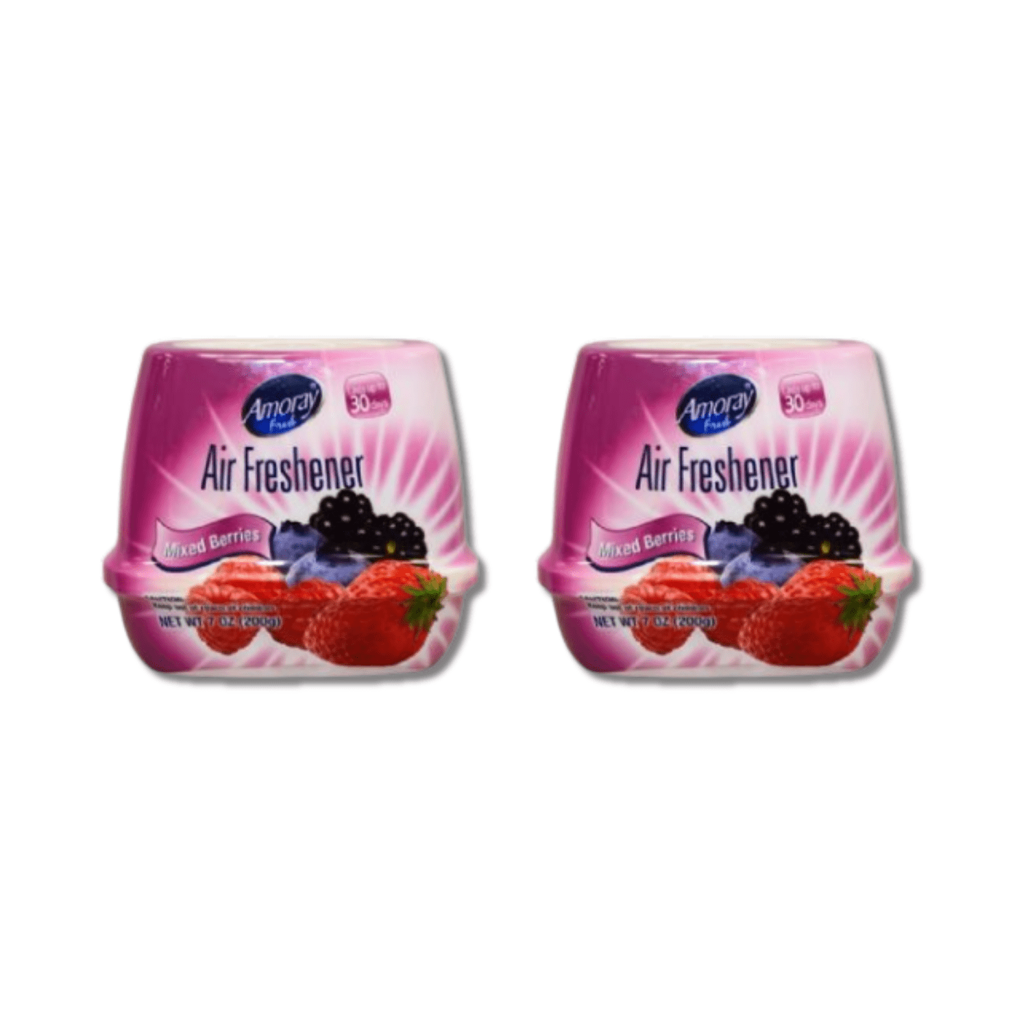Amoray Pull Up Mixed Berries Gel Air Freshener 7 oz – 2-Pack - Walmart.com